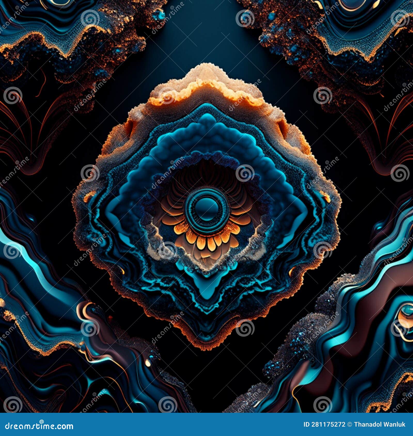 A Mesmerizing Geode Texture Background Unfolds, Revealing a Dazzling ...