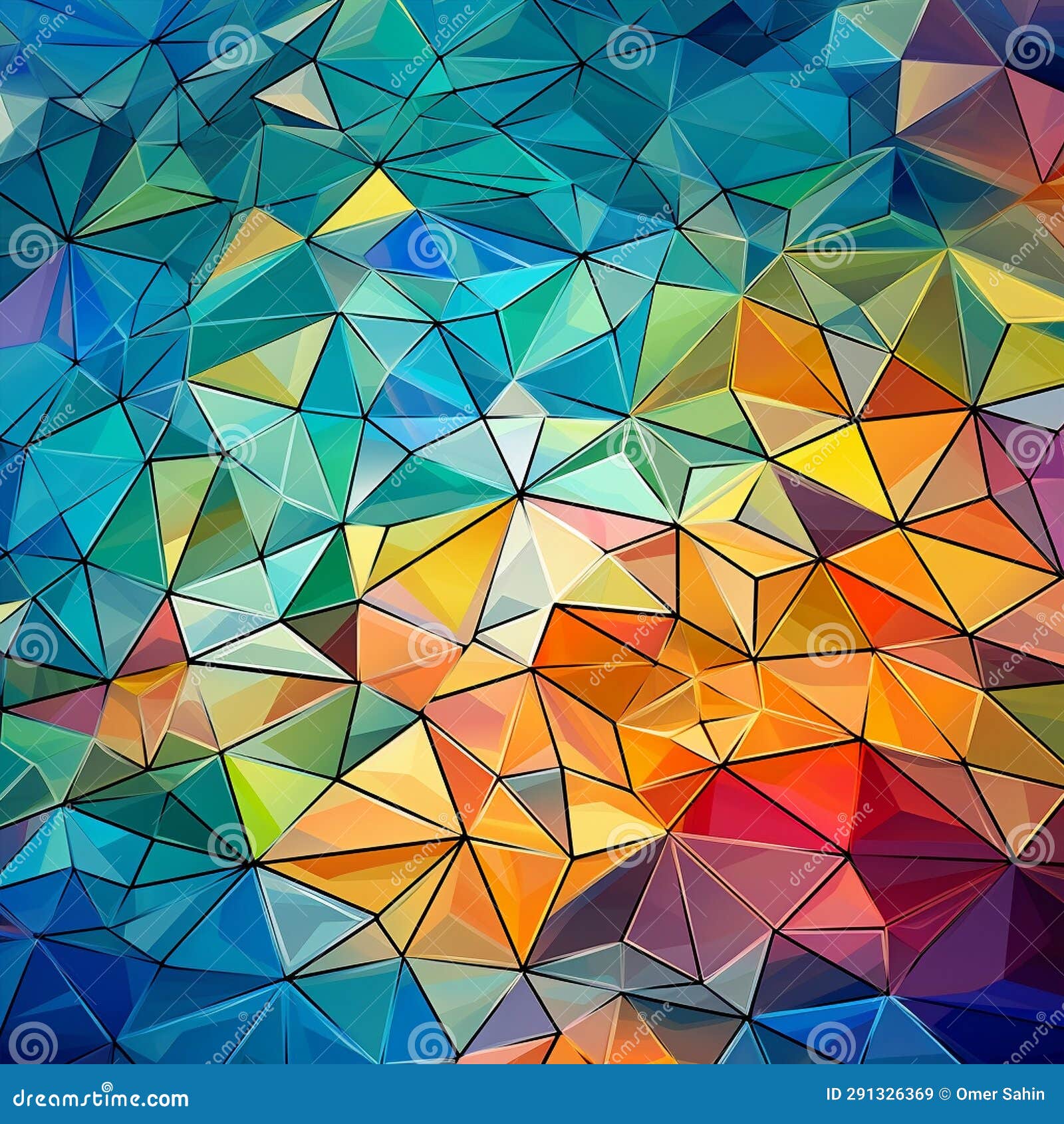 Mesmerizing Geodesic Structure with Vibrant Colors and Intricate ...