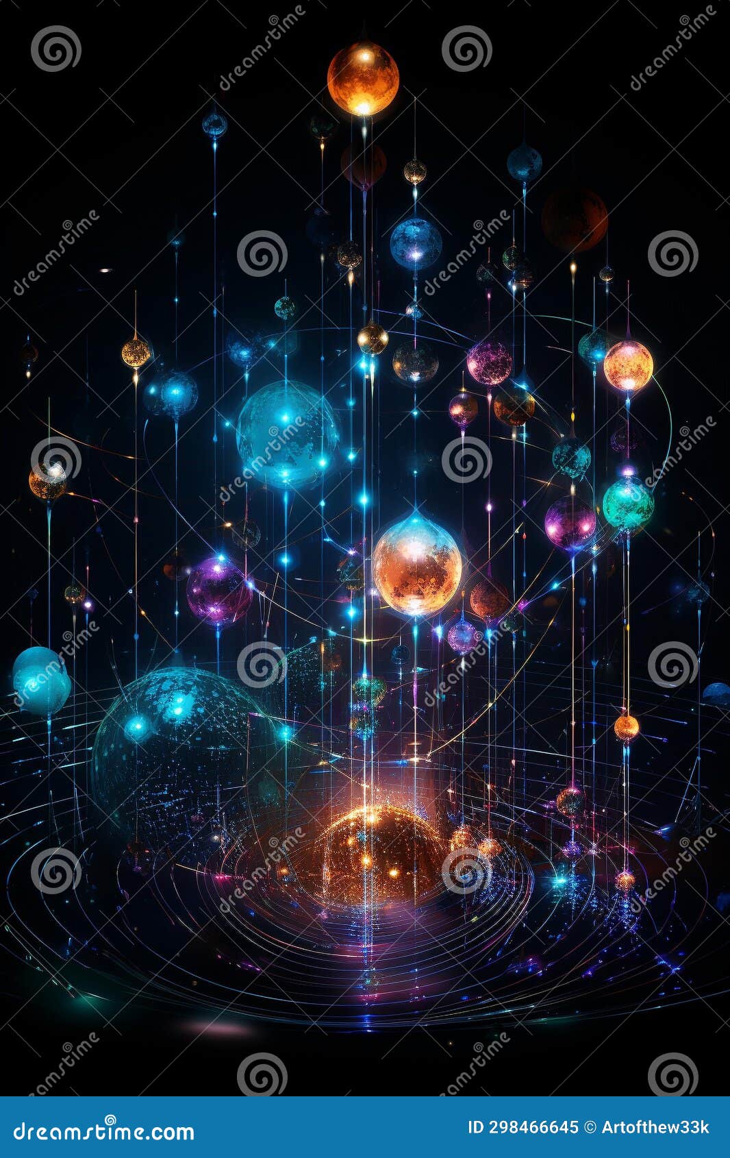 Interconnected Planetary Orbits: A Visual Representation Of The Cosmic ...