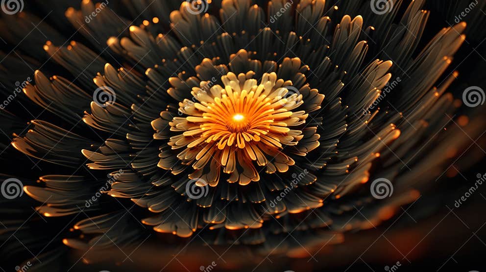 A Mesmerizing Hyper Zoom Background with Intricate Details Stock ...