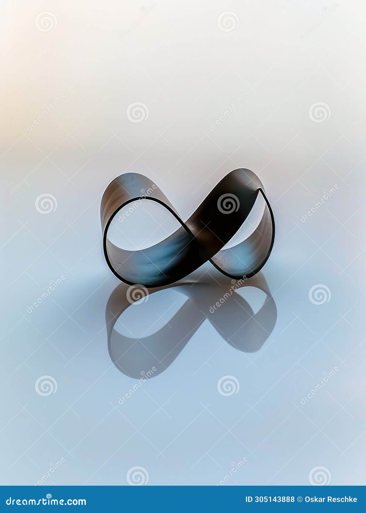 Mobius Strip Representing the Concept of Infinity through Its ...