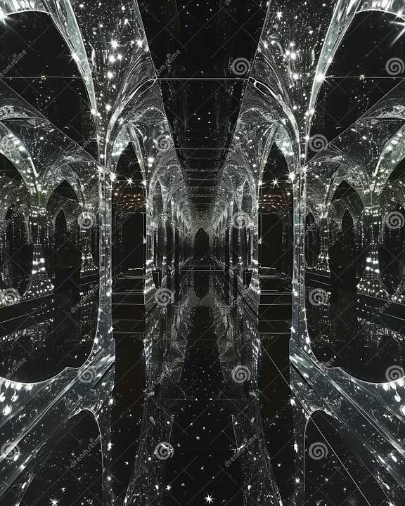 A Mesmerizing Image Capturing the Illusion of an Infinite Corridor of ...