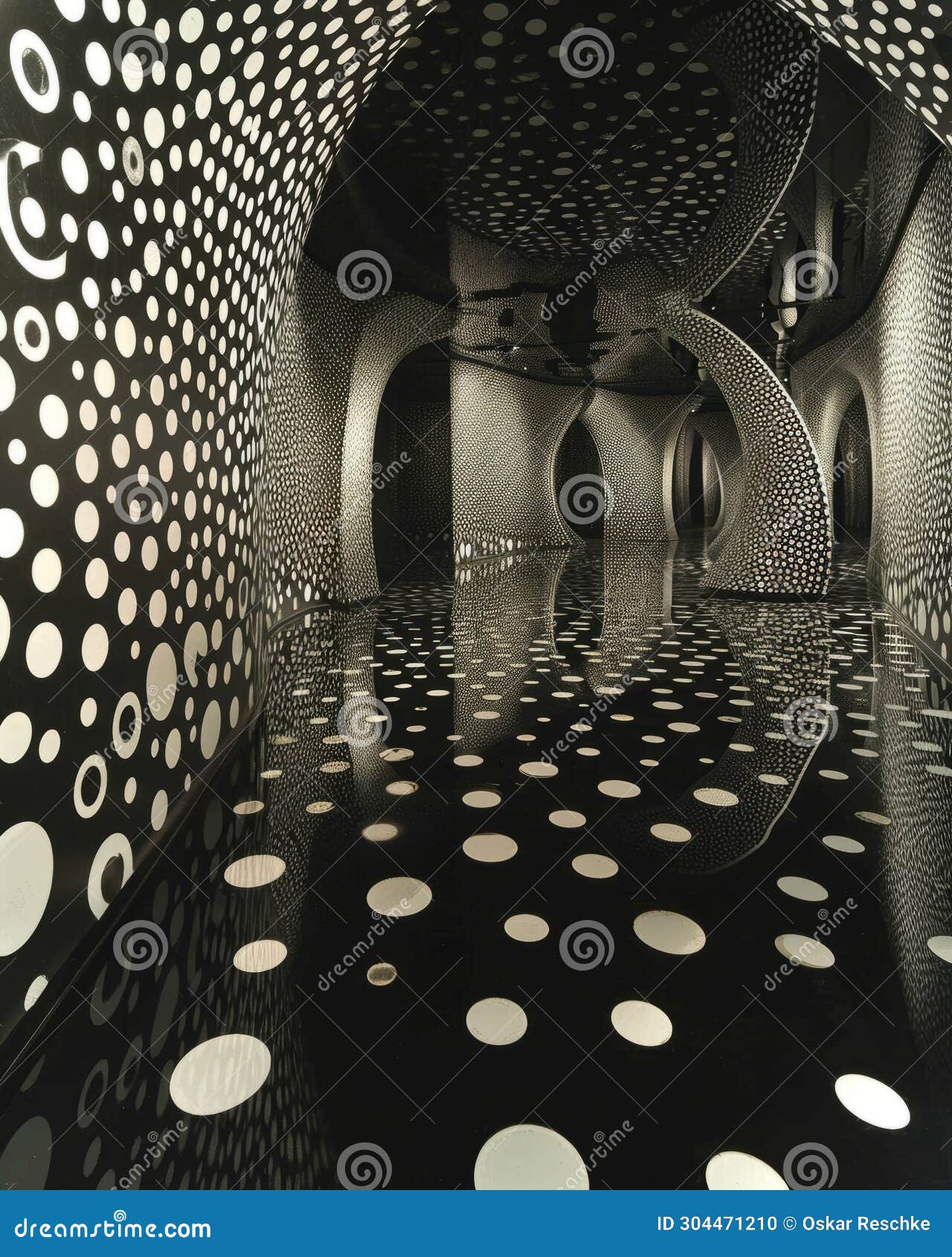A Mesmerizing Image Capturing the Illusion of an Infinite Corridor of ...