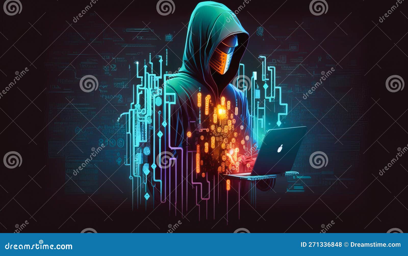 Firewall Map Displays Online Safety Security And Protection Royalty ...