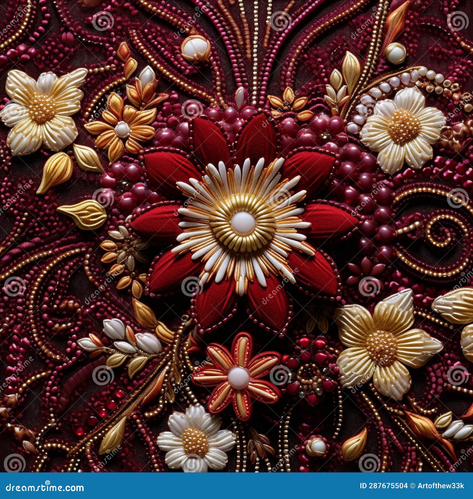 Intricate Beauty Unveiled stock illustration. Illustration of ...