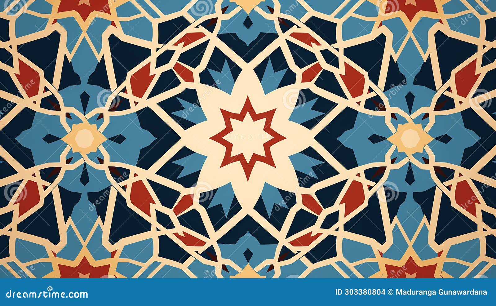Mesmerizing Islamic Geometric Patterns: Seamless Vector Illustration in ...