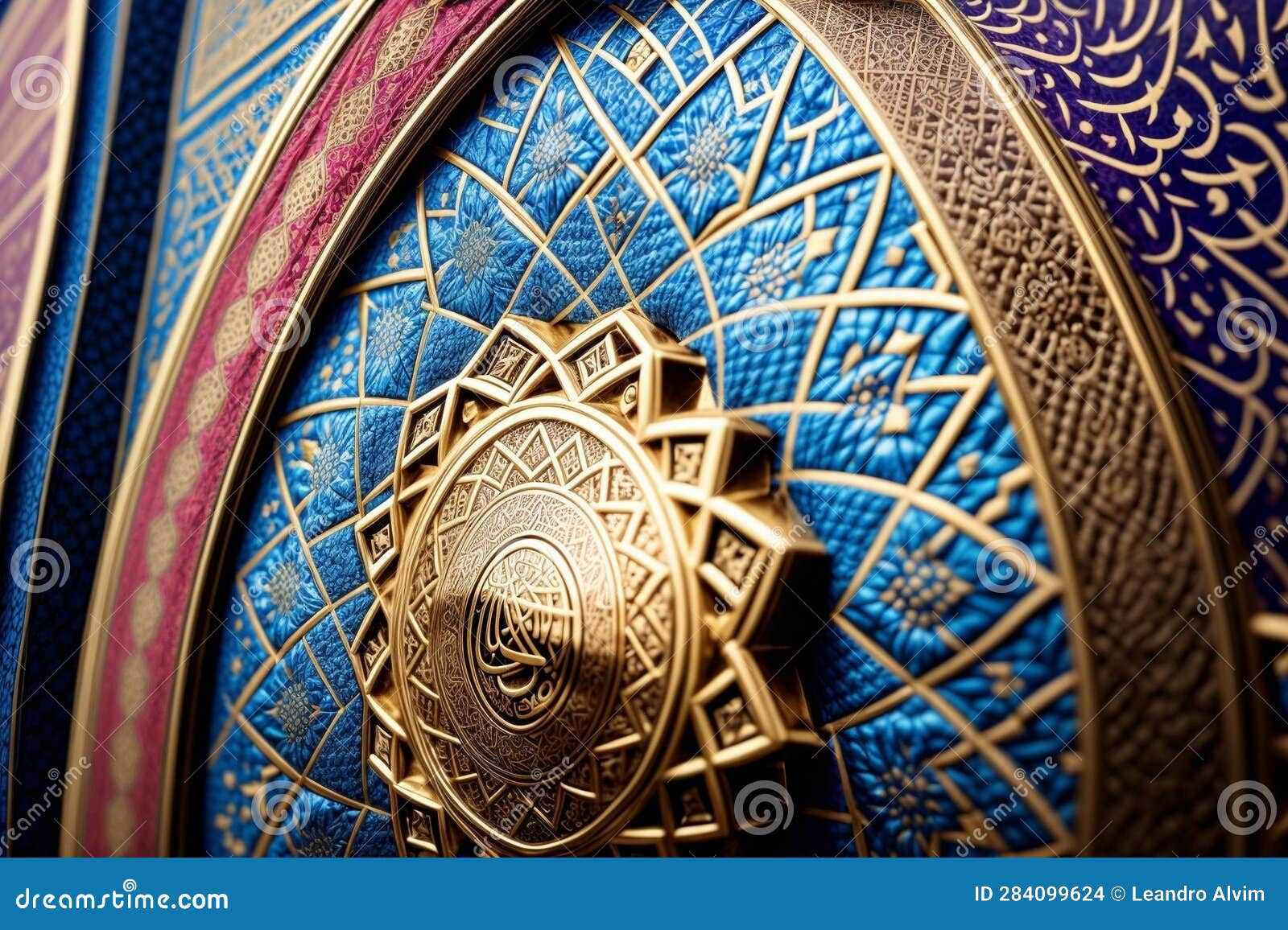 Mesmerizing Islamic Patterns in Vibrant Colors.AI Generated Stock ...