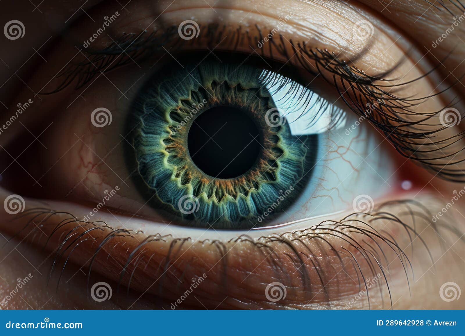 Mesmerizing Macro Glimpse into the Human Eye, a Study in Depth and ...
