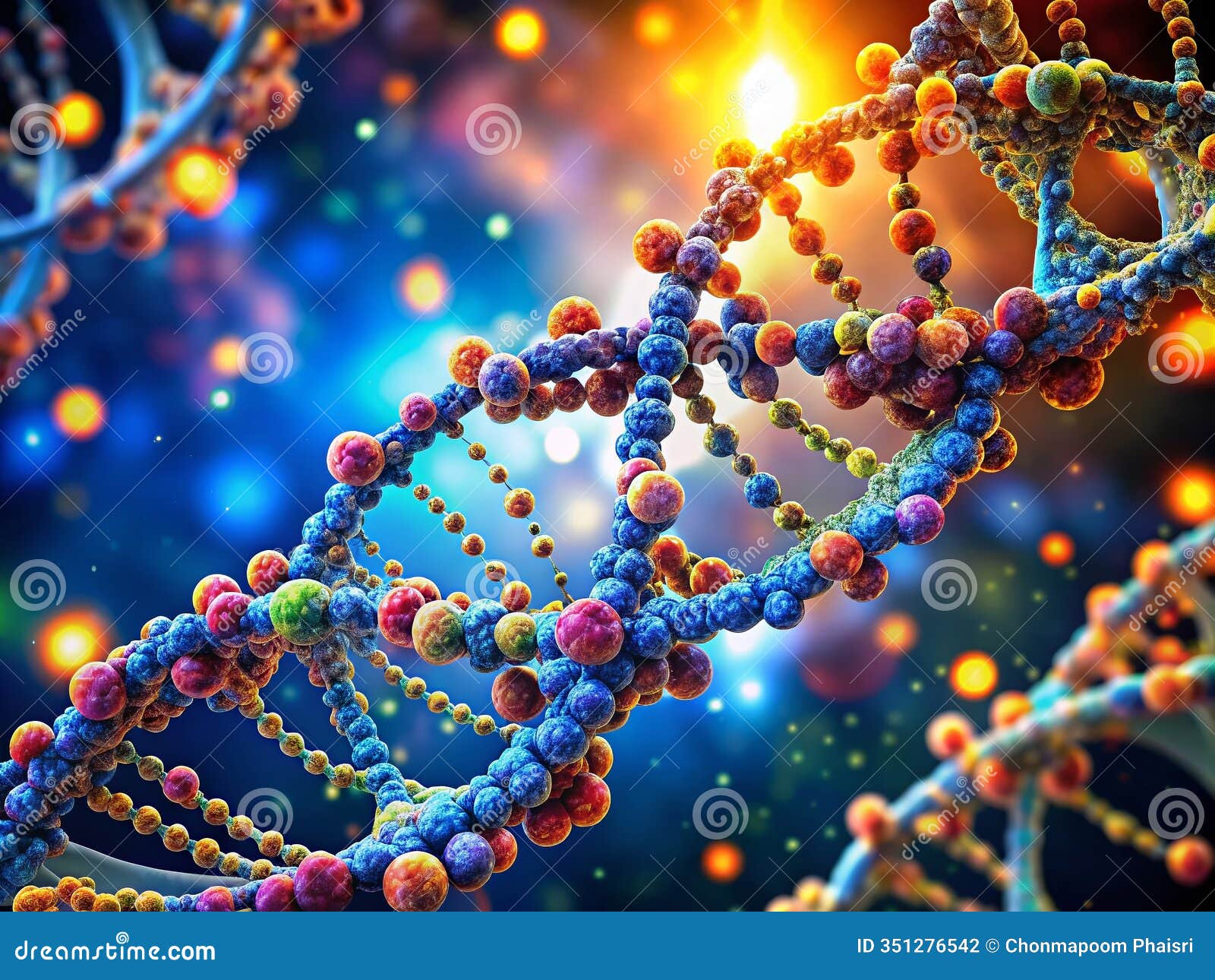 Transfer RNA TRNA Cartoon Vector | CartoonDealer.com #108126017