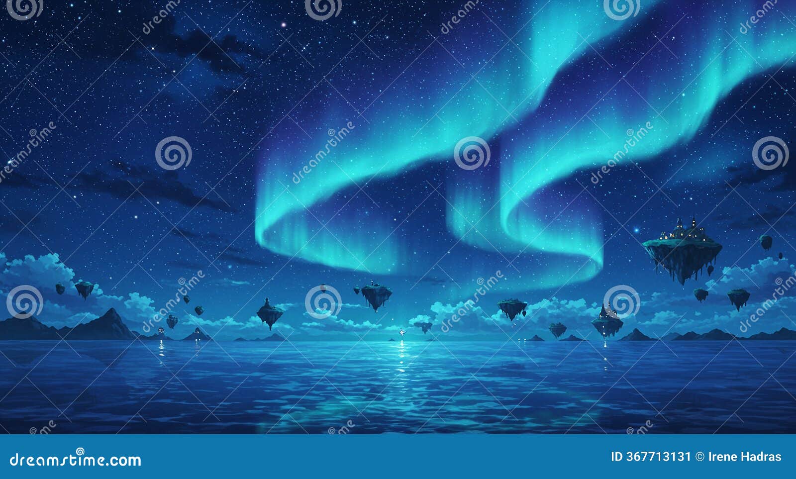 A Mesmerizing Night Scene Featuring A Clear View Of The Milky Way Galaxy, Stretching Stock Photo ...