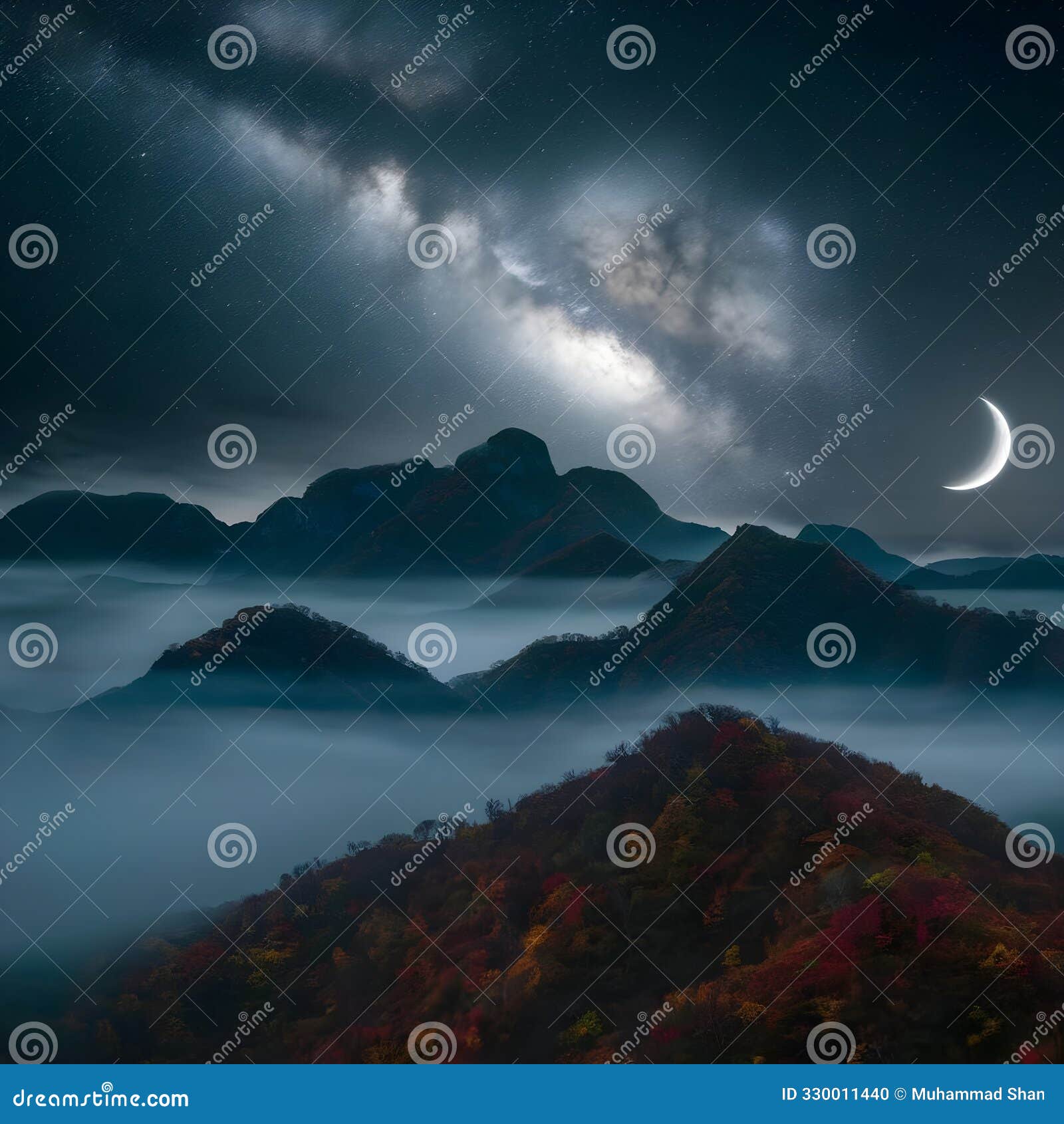 Mesmerizing Nighttime Traffic Trails On A Bustling Highway Under A Star ...