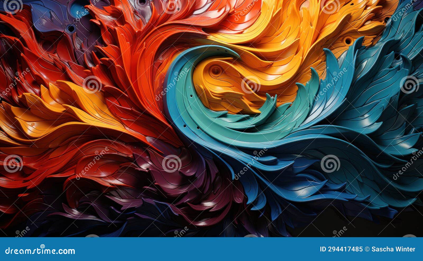 Ethereal Whirlwind: Abstract Swirl Texture Stock Image - Image of ...