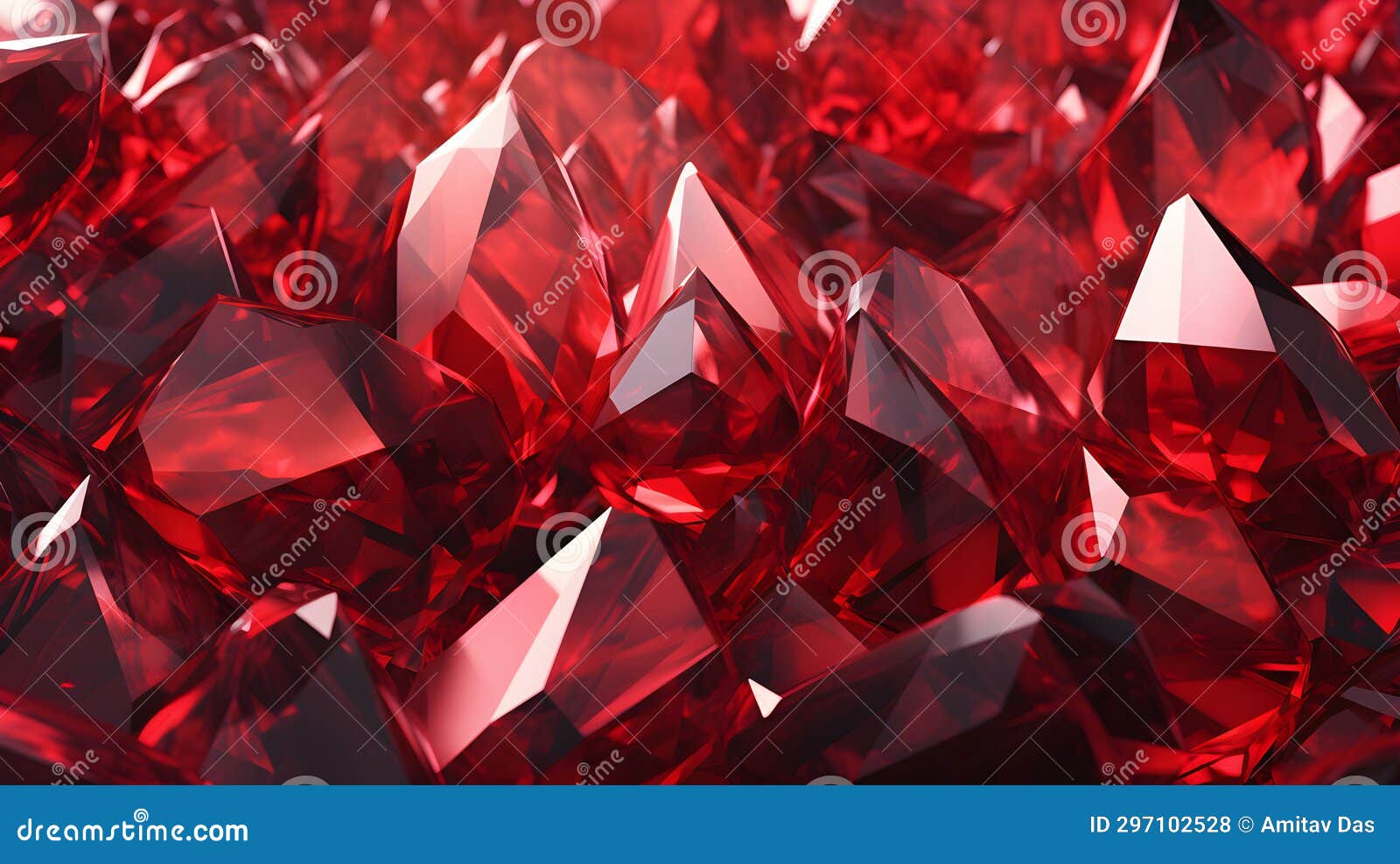Mesmerizing Red Crystal Formation Textured Background with Shimmering ...