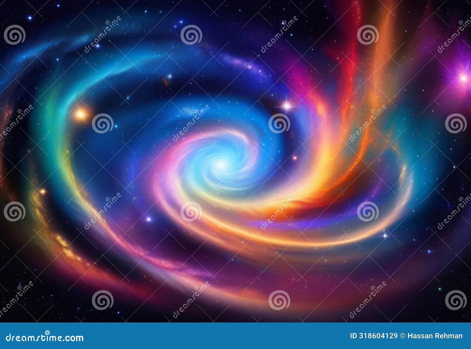 A Mesmerizing Retrograde Display in Digital Art Stock Illustration ...