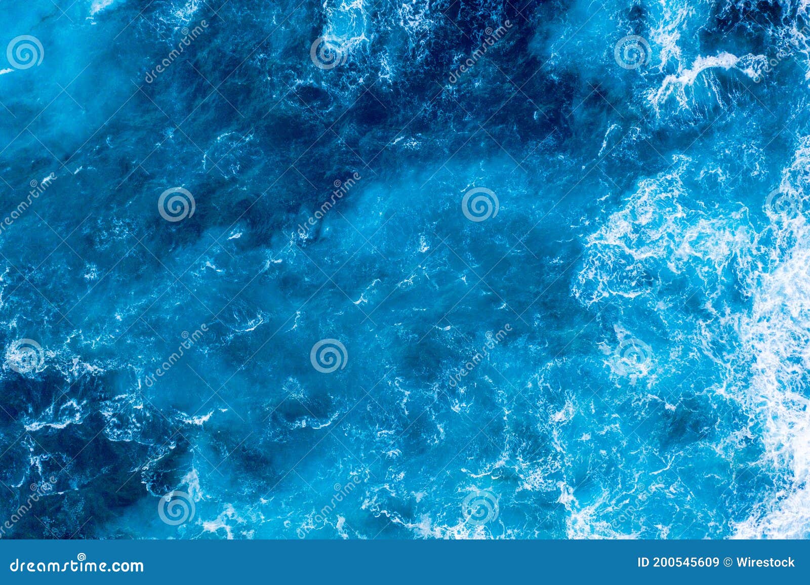 Mesmerizing Shot of Crystal Blue Ocean Waves Stock Image - Image of ...