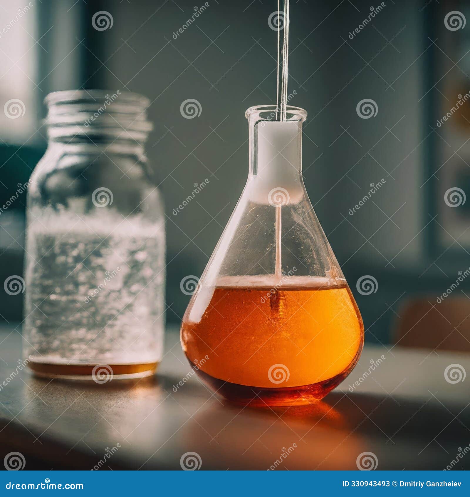 A Flask of Possibilities editorial stock photo. Illustration of mixture ...