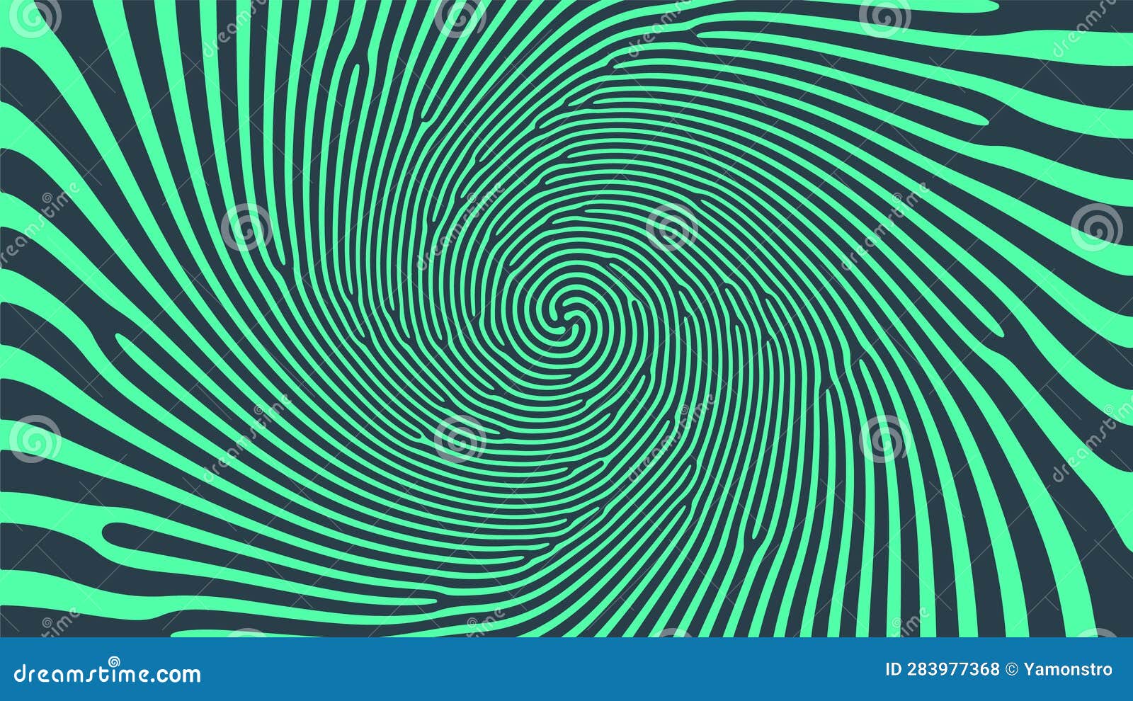 Mesmerizing Spiral Psychedelic Art Vector Acid Trip Pattern Abstract ...