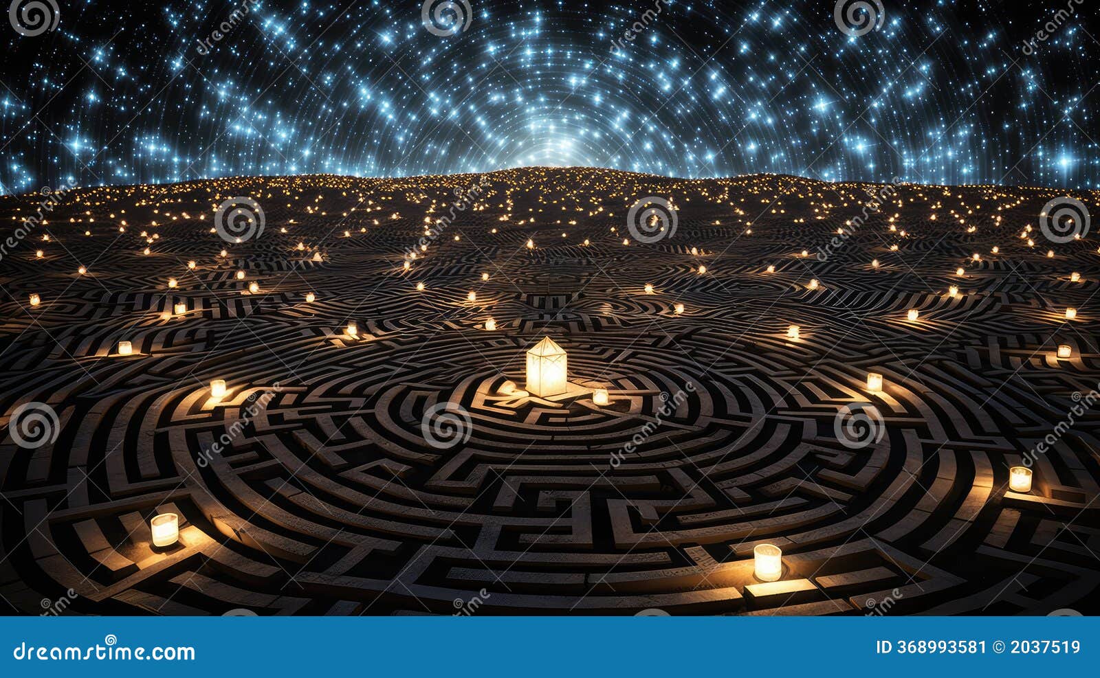 Mesmerizing Star Trails Across A Dark Night Sky A Breathtaking ...