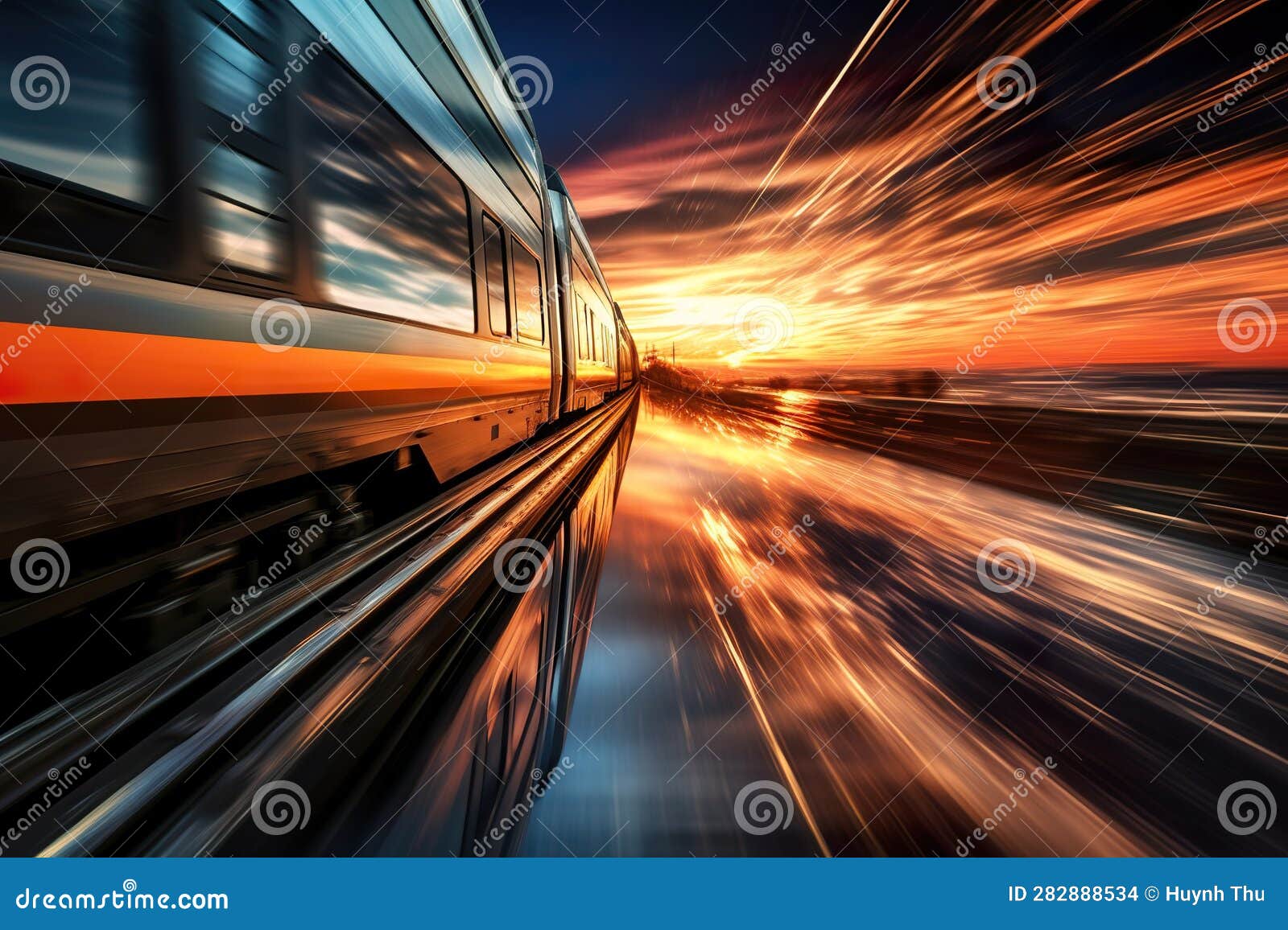 Mesmerizing Train Photography, Motion Blur, Reflection, Speed ...