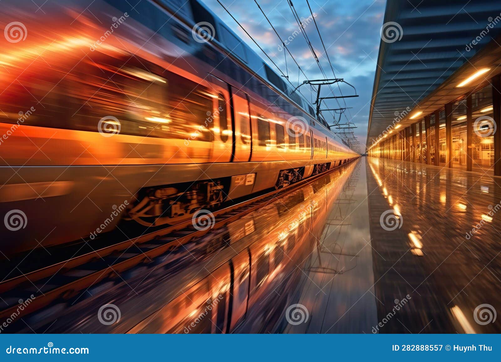 Mesmerizing Train Photography, Motion Blur, Reflection, Speed ...