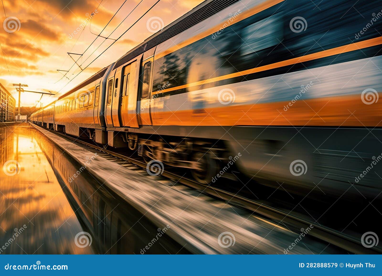 Mesmerizing Train Photography, Motion Blur, Reflection, Speed ...