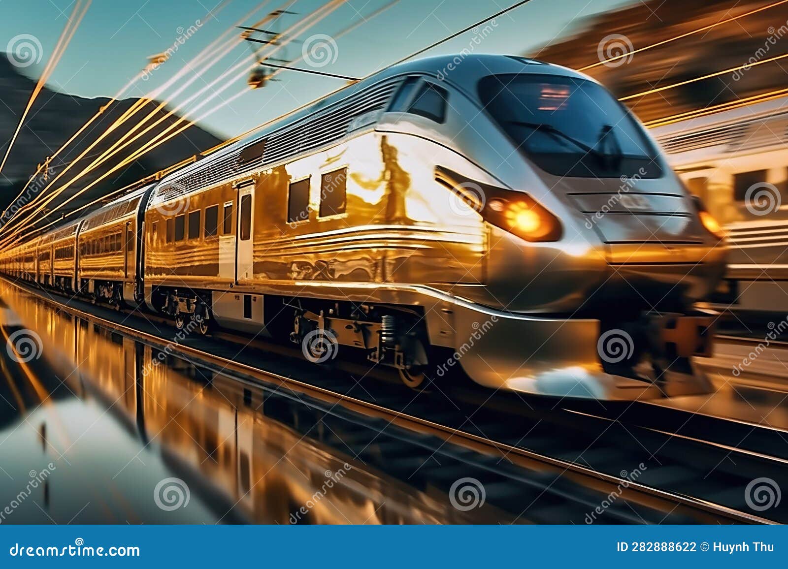 Mesmerizing Train Photography, Motion Blur, Reflection, Speed ...