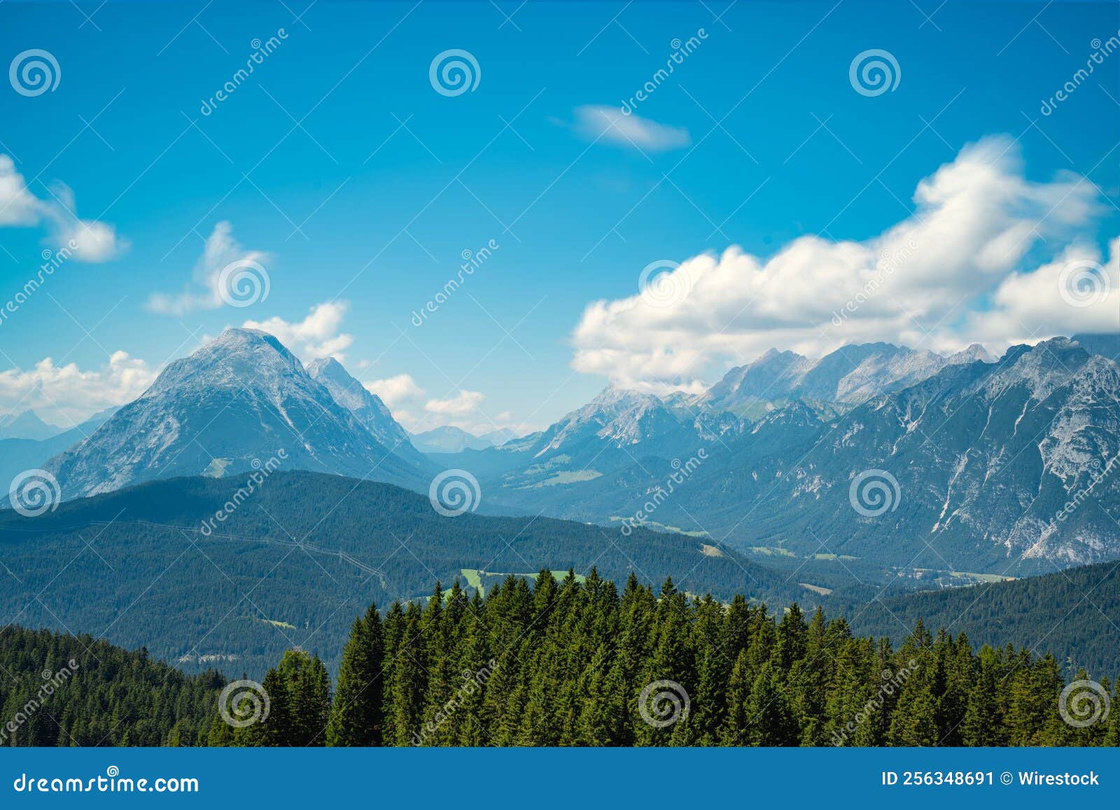 Mesmerizing View of a Beautiful Mountainous Landscape Stock Image ...