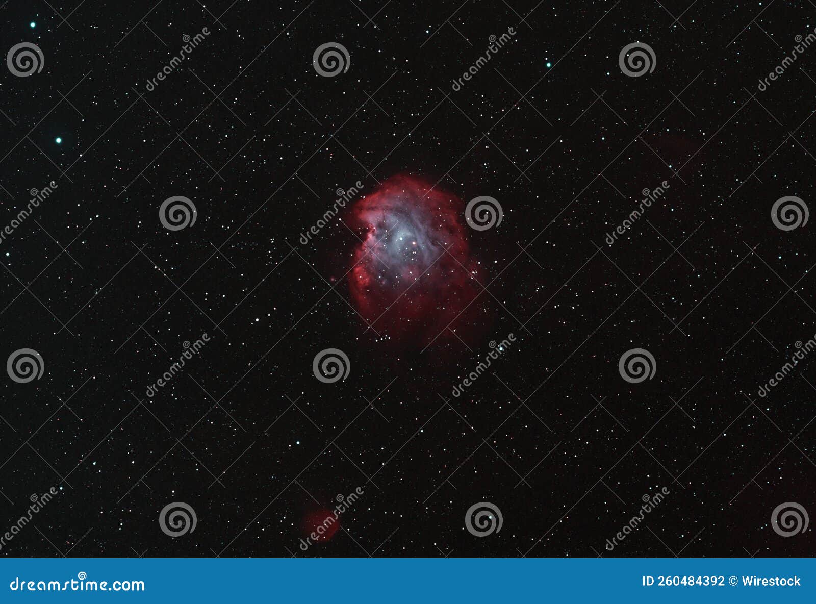 Mesmerizing View of the Monkey Head Nebula in the Space - Perfect for ...