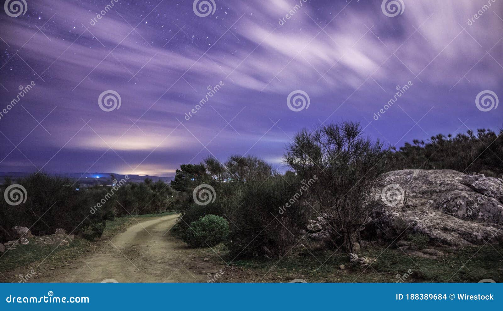 Mesmerizing View of the Starry Night Sky Stock Photo - Image of cosmic ...
