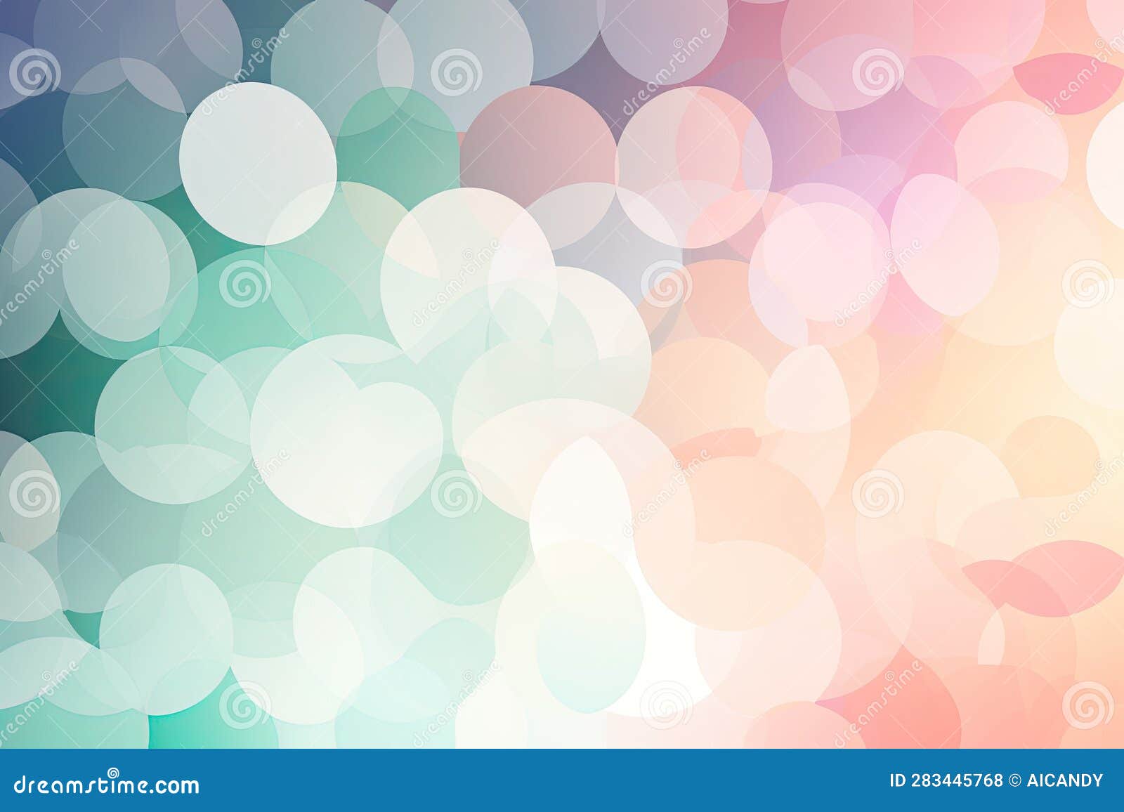 Mesmerizing Wallpaper Featuring a Repeating Pattern of Gradient Circles ...
