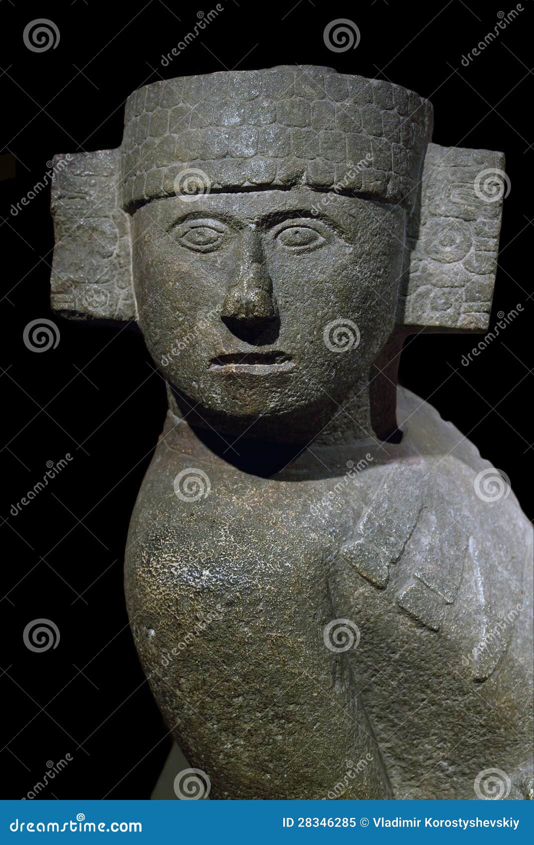 Mesoamerican Chac-Mool Statue Editorial Image - Image of stone, culture ...