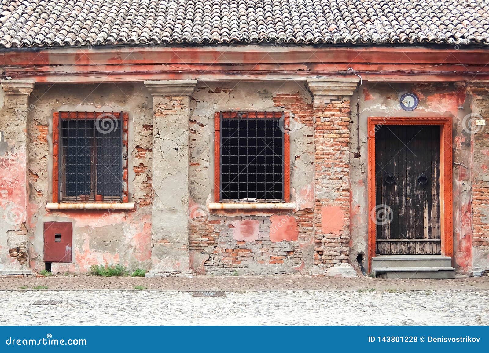 Mesola, Italy. Architectural Complex of the Castle of Mesola Editorial ...