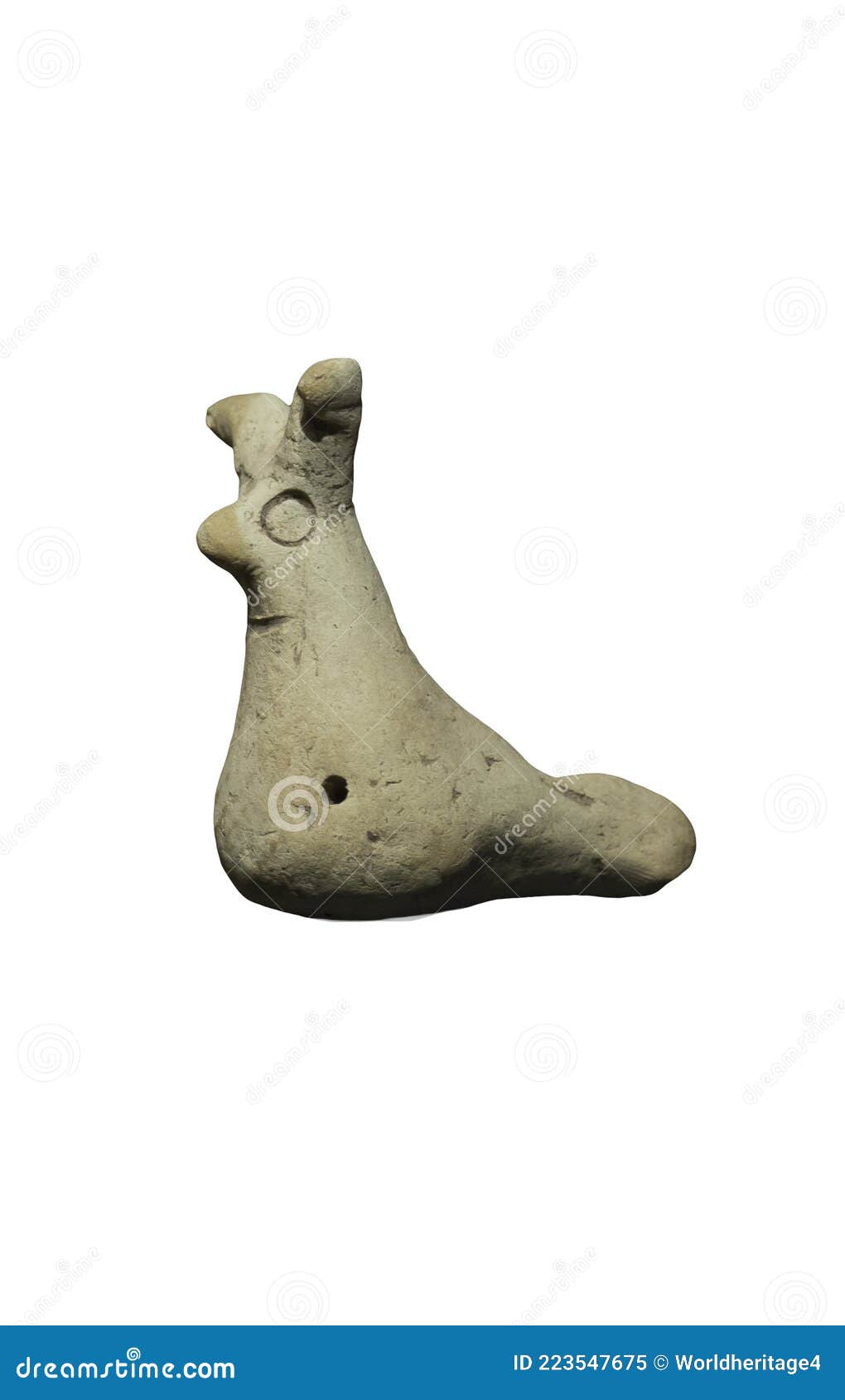 Mesopotamian Bird-shaped Whistle Editorial Image - Image of history ...
