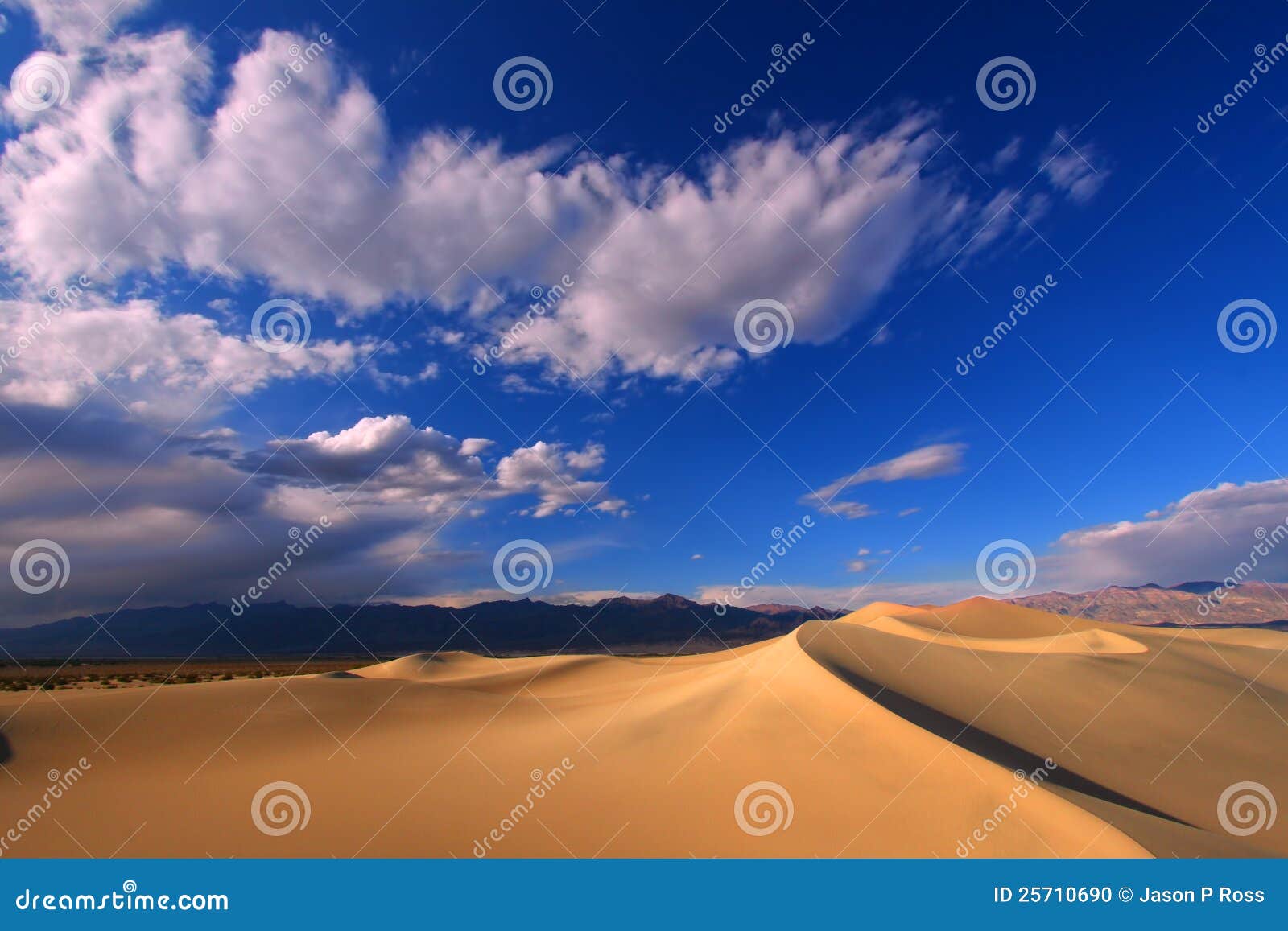 Mesquite Flat Sand Dunes stock photo. Image of park, death - 25710690