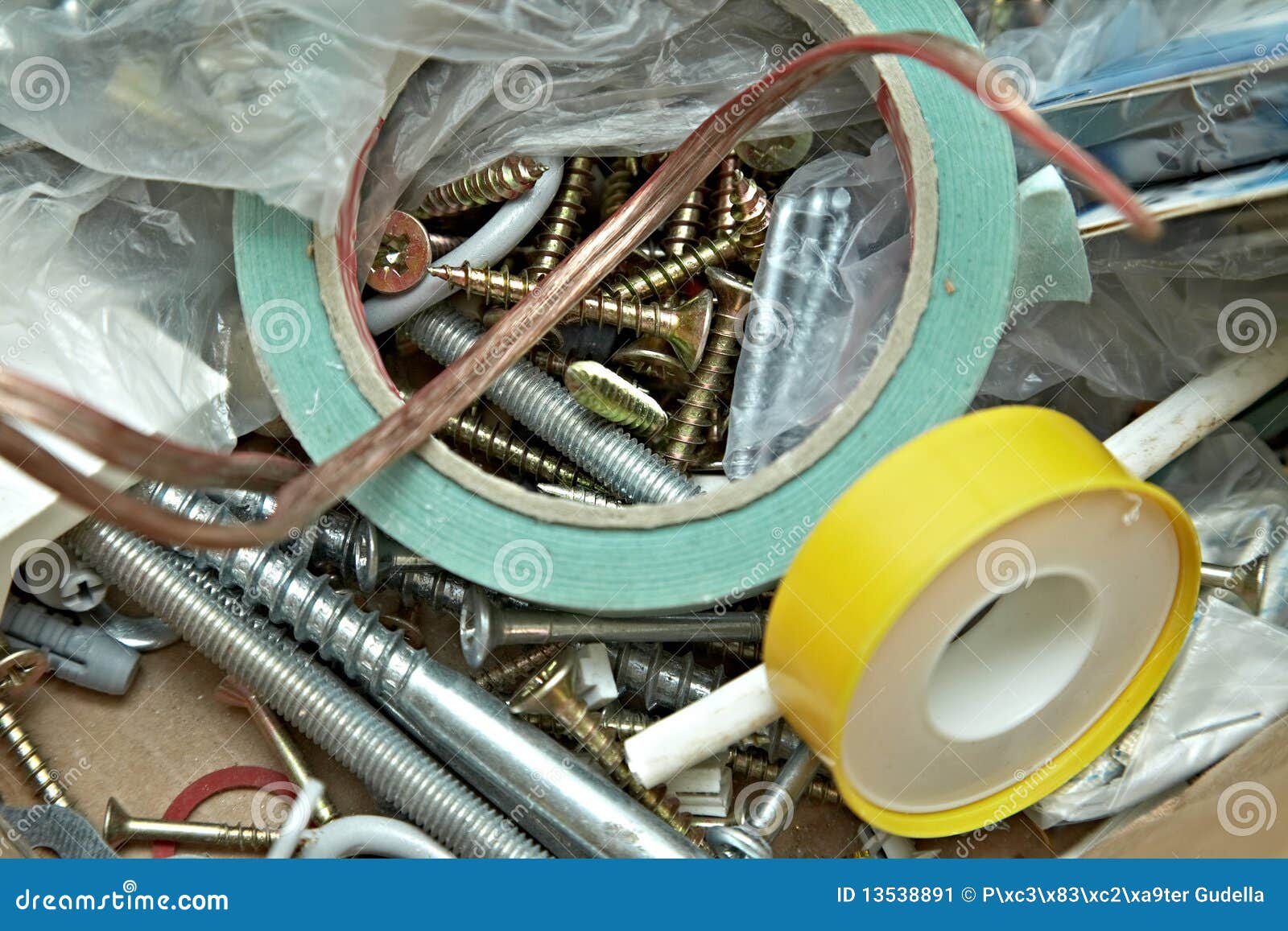 Mess stock image. Image of detail, screws, component - 13538891