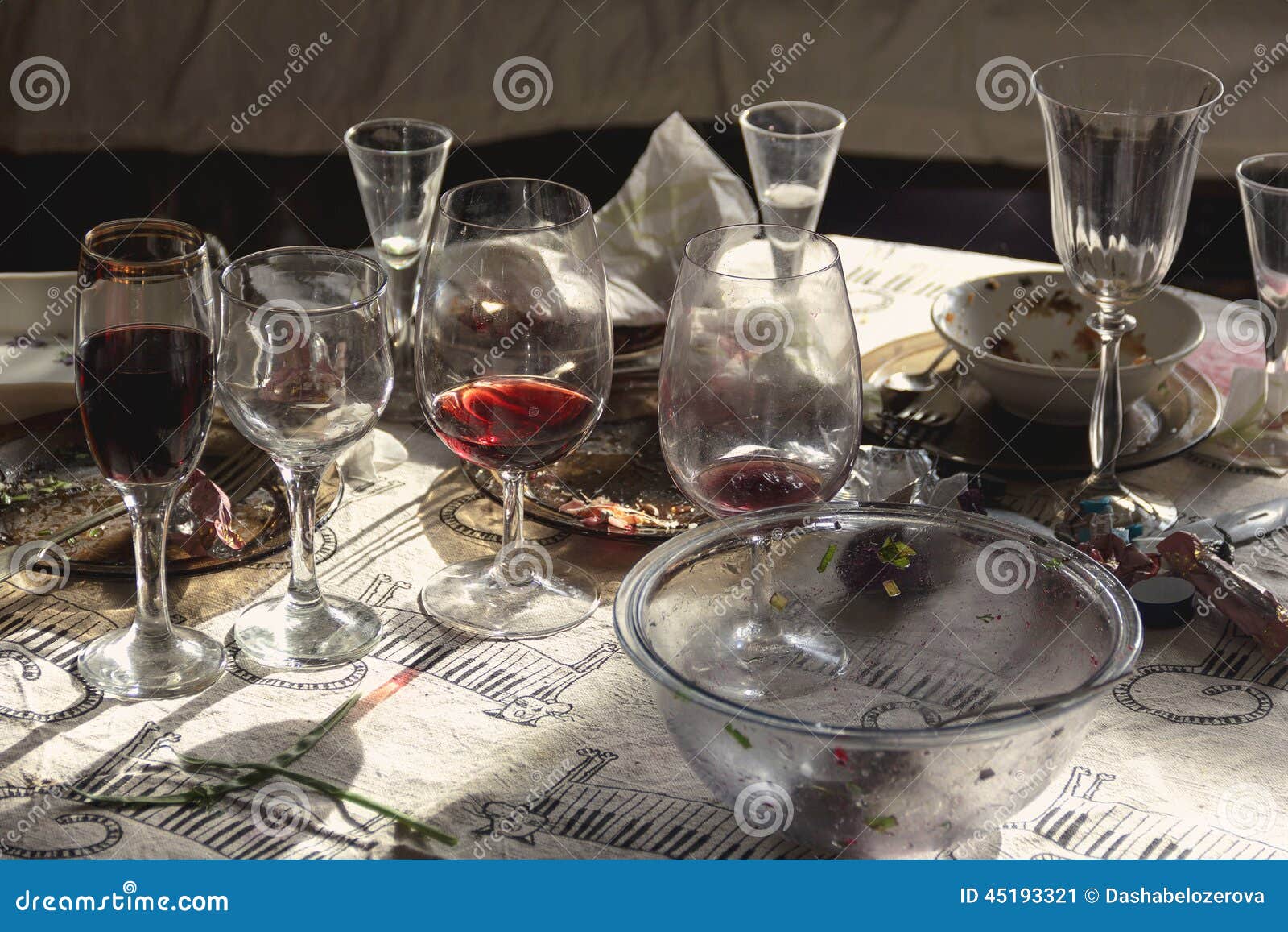 Really mess afterparty stock image. Image of chaos, lying - 45193321