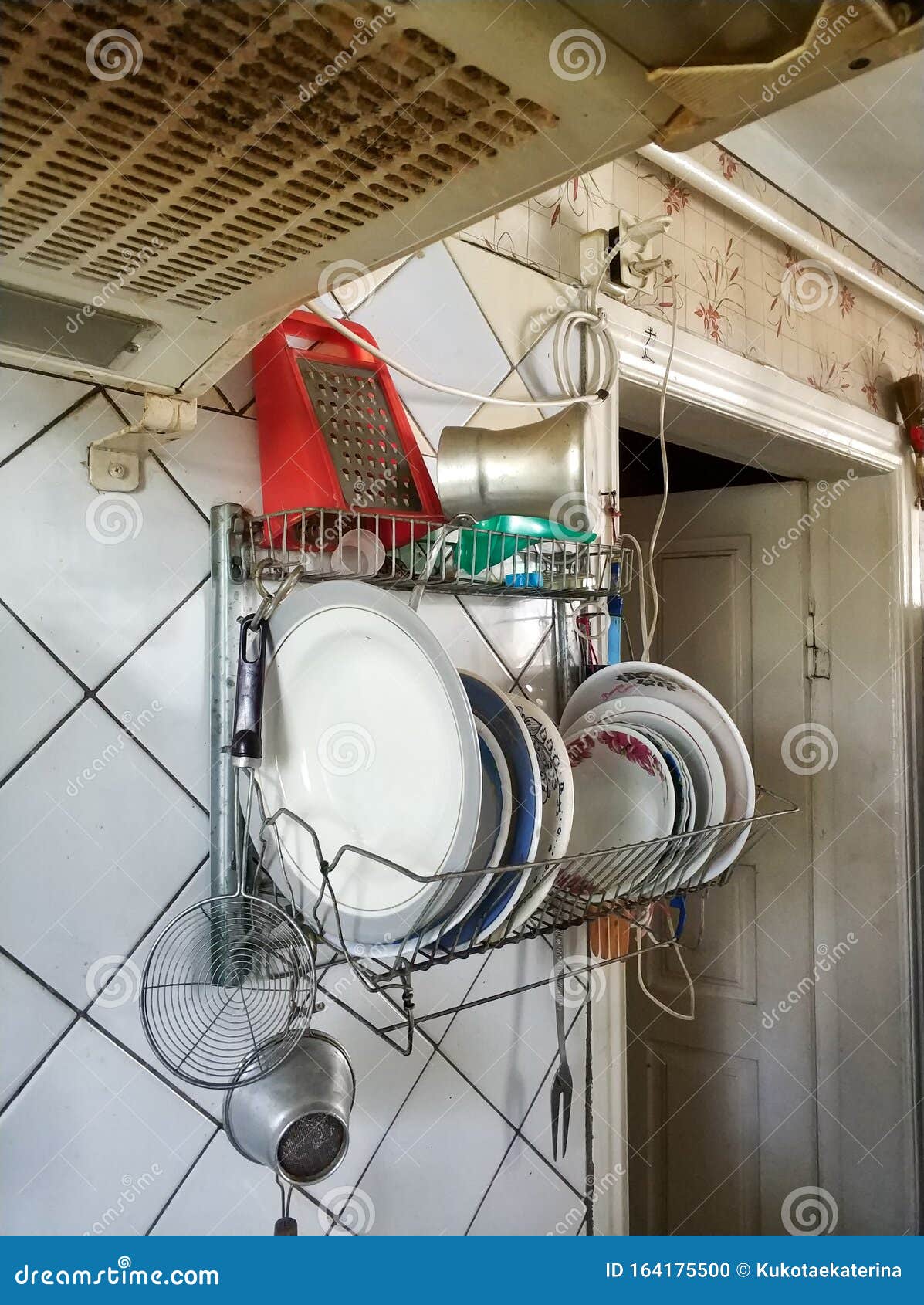 Mess and Dump. an Old Room with Lots of Things. Devastation Stock Photo ...