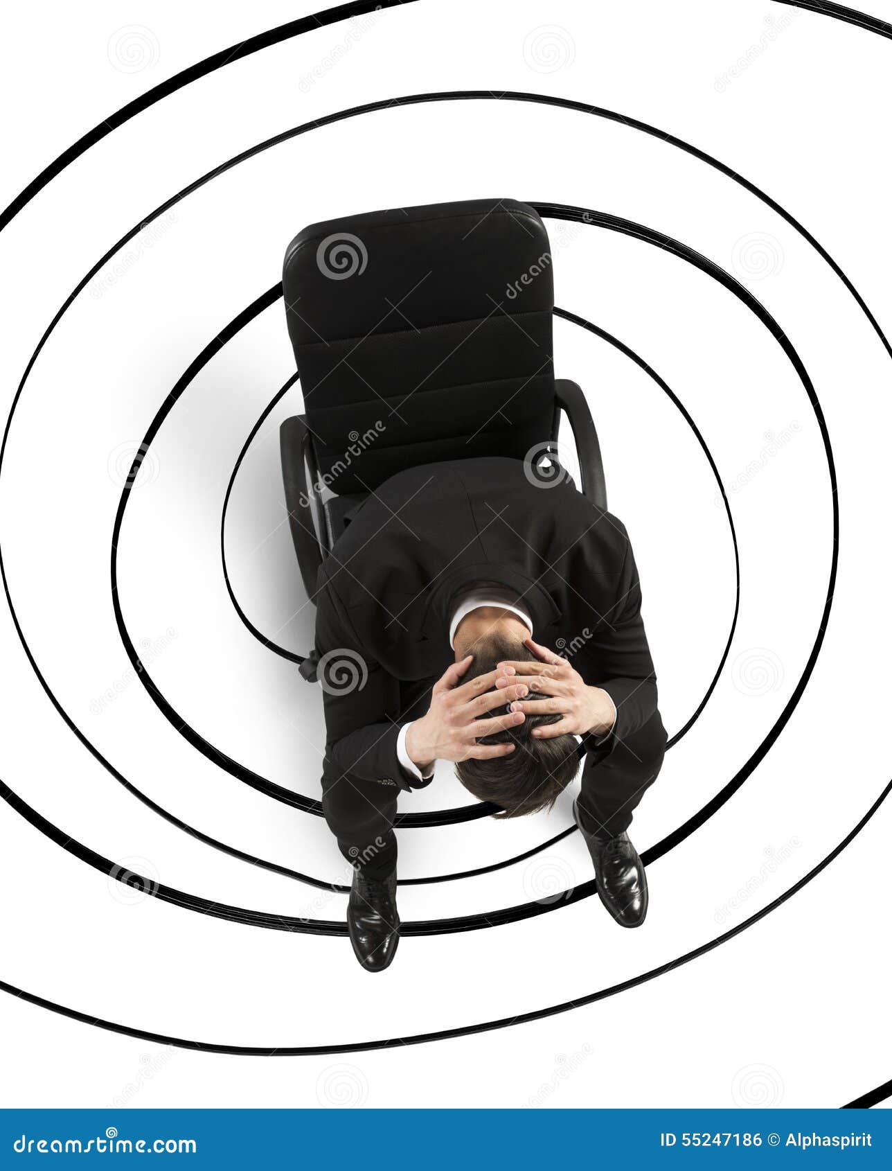 Mess in the head stock photo. Image of headache, career - 55247186