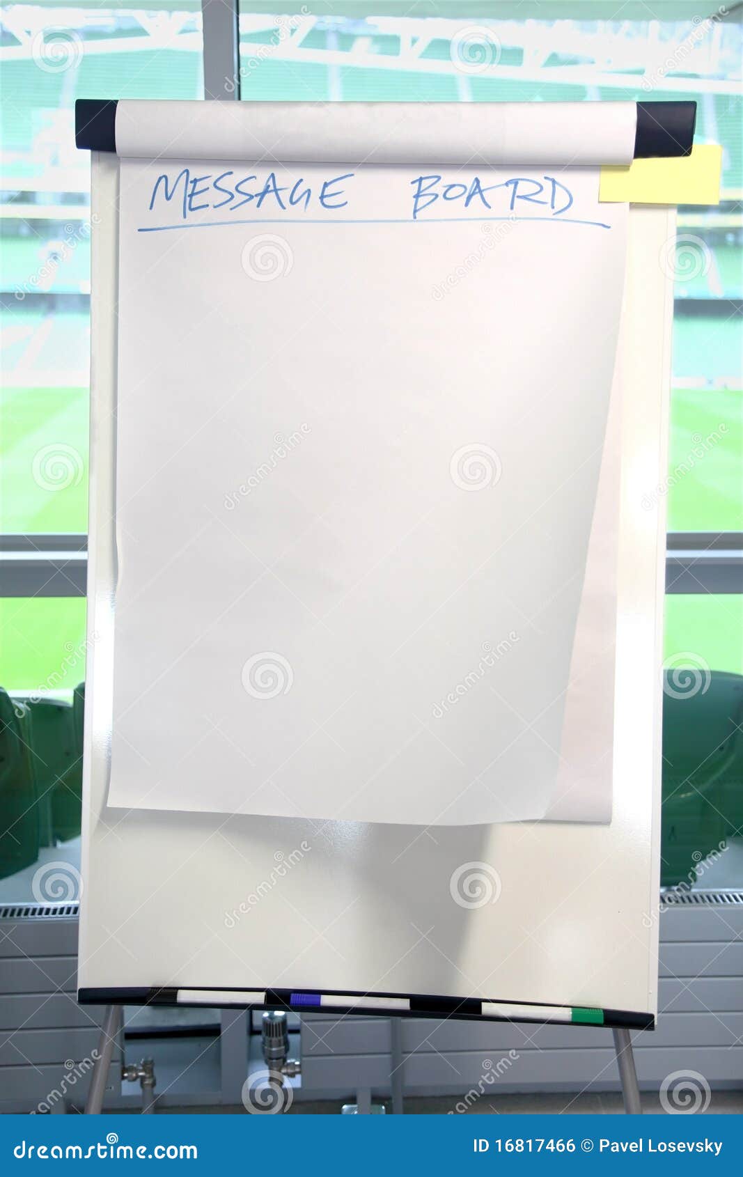 Message board. stock photo. Image of holding, info, business - 16817466