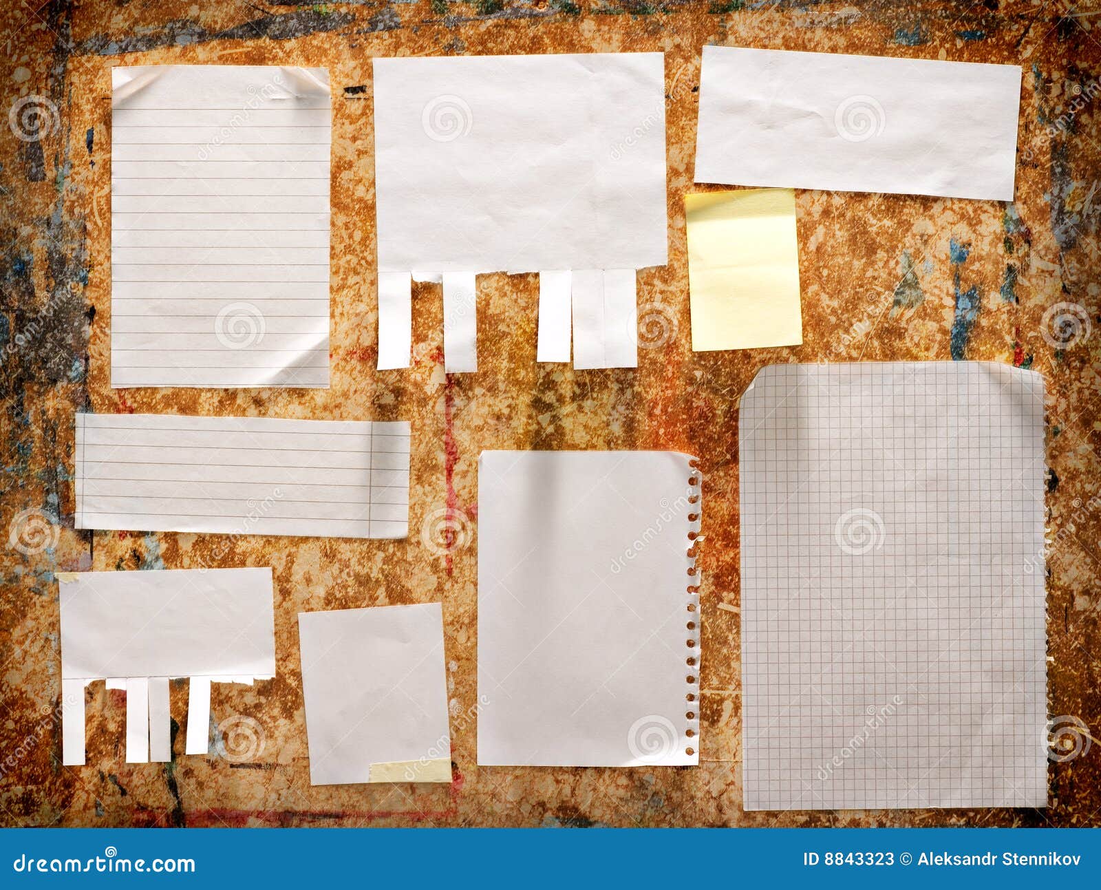 Message board stock image. Image of business, torn, design - 8843323