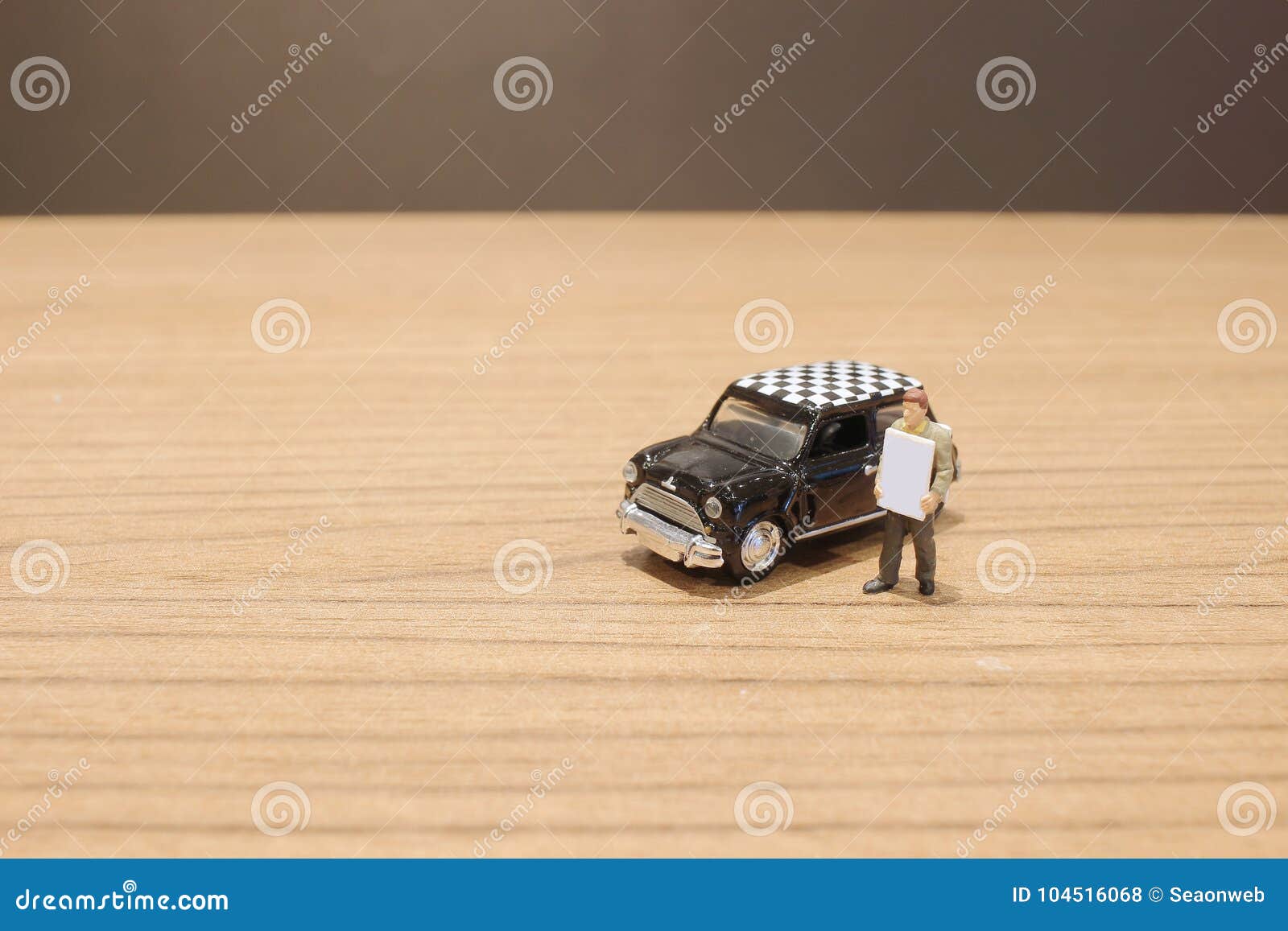 The Message Board of the Figure on Table Stock Photo - Image of world ...
