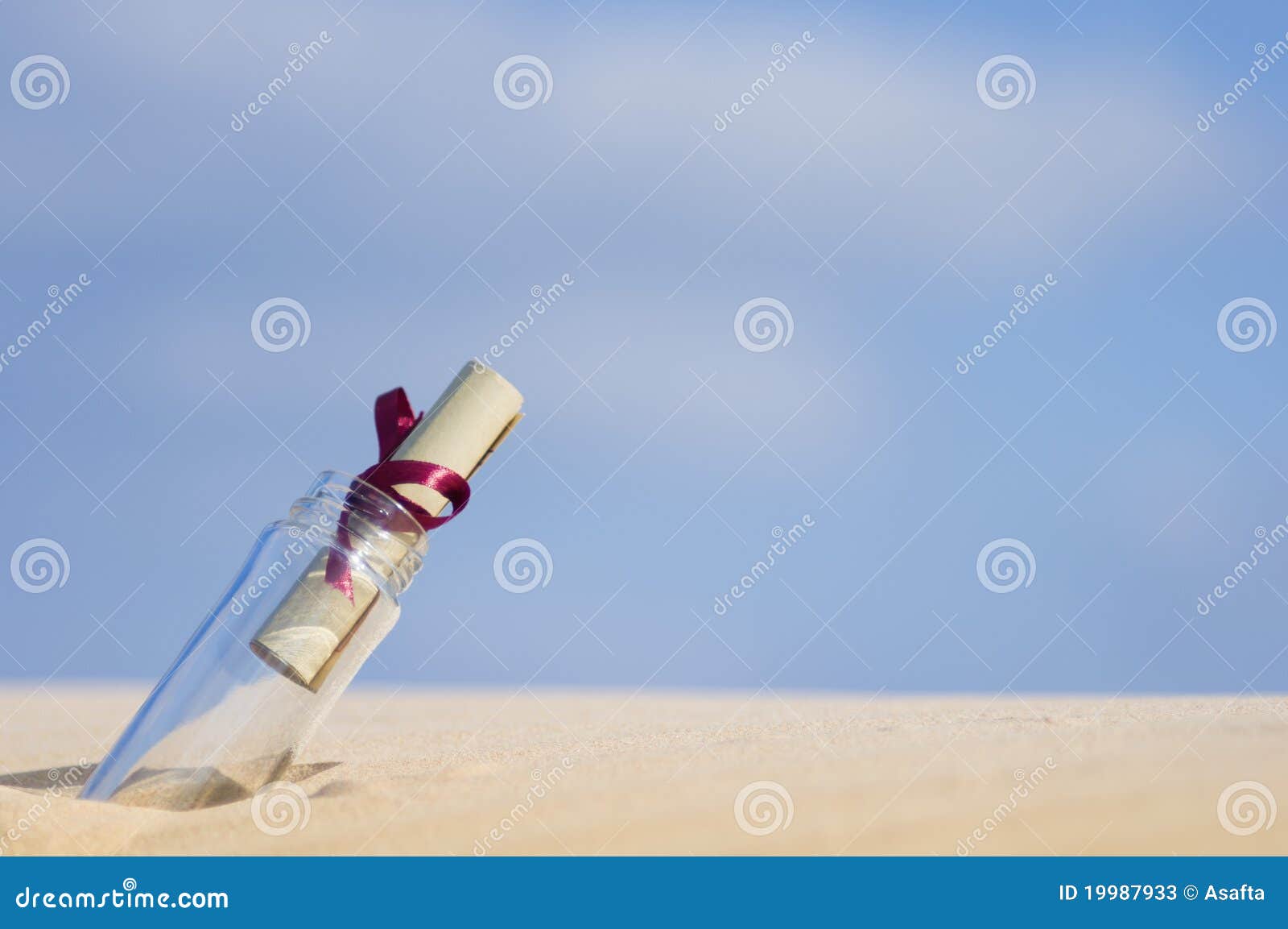 Message in a bottle stock image. Image of glass, coast - 19987933