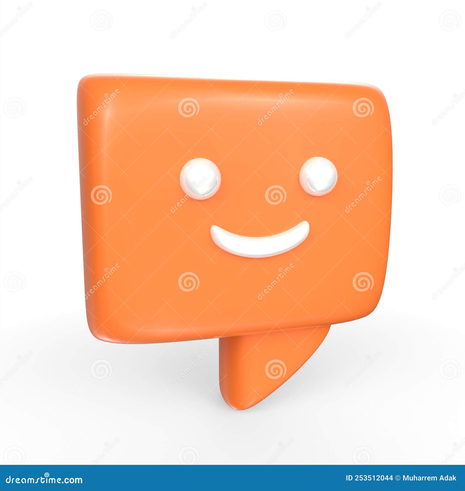 Message box 3d modelling stock illustration. Illustration of font ...