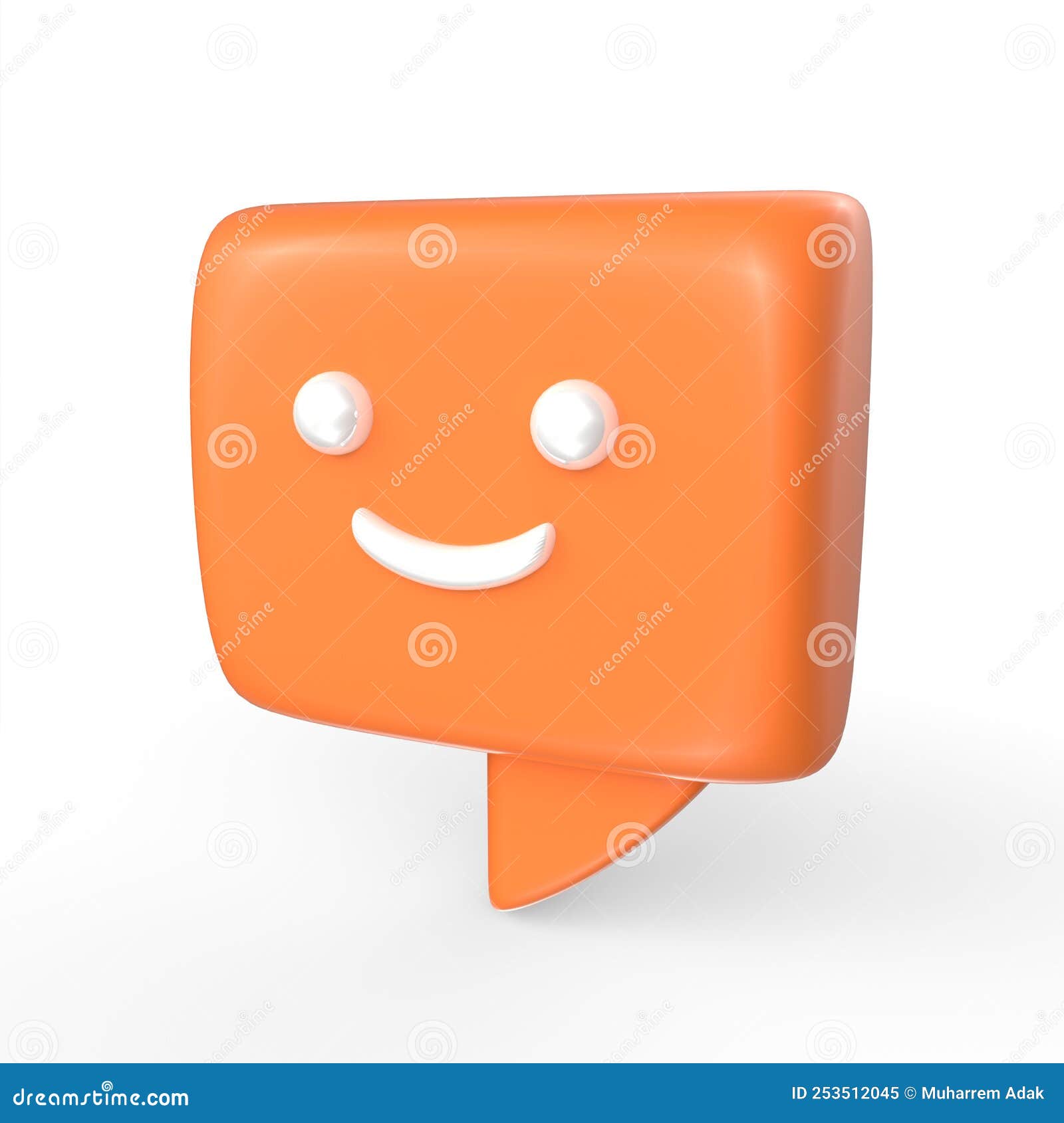 Message box 3d modelling stock illustration. Illustration of label ...