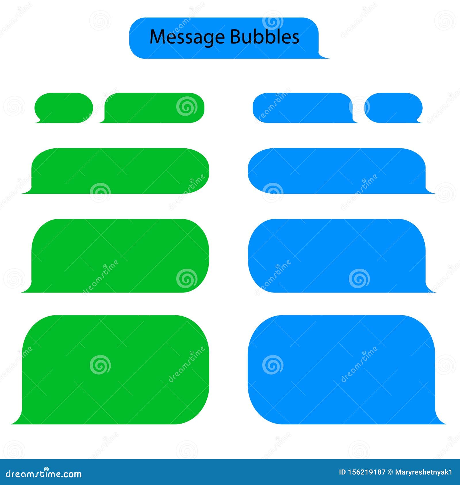 Text Message Bubble Colors
