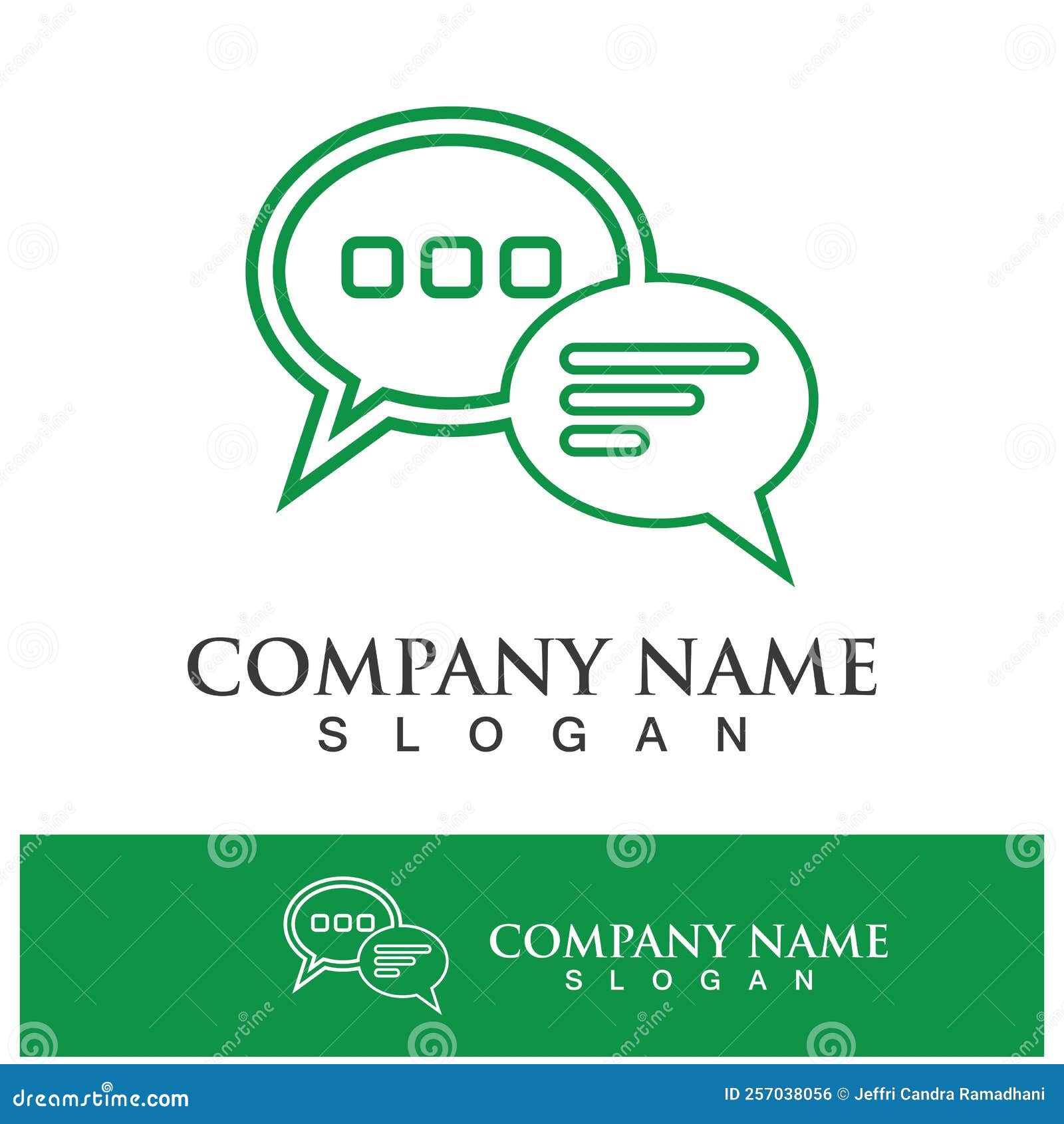 Message Bubble Logo and Symbol Speech Stock Vector - Illustration of ...