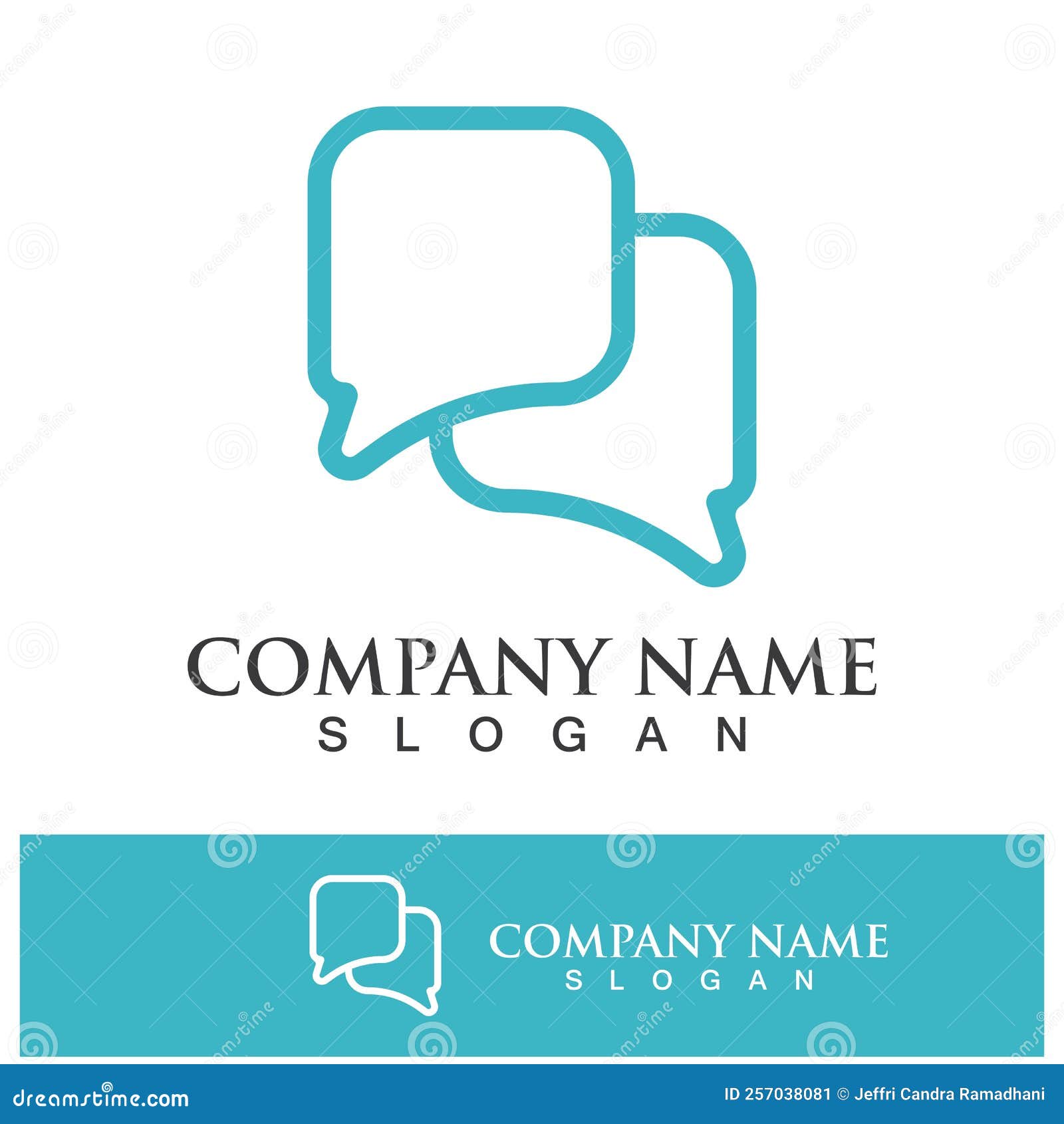 Message Bubble Logo and Symbol Speech Stock Vector - Illustration of ...