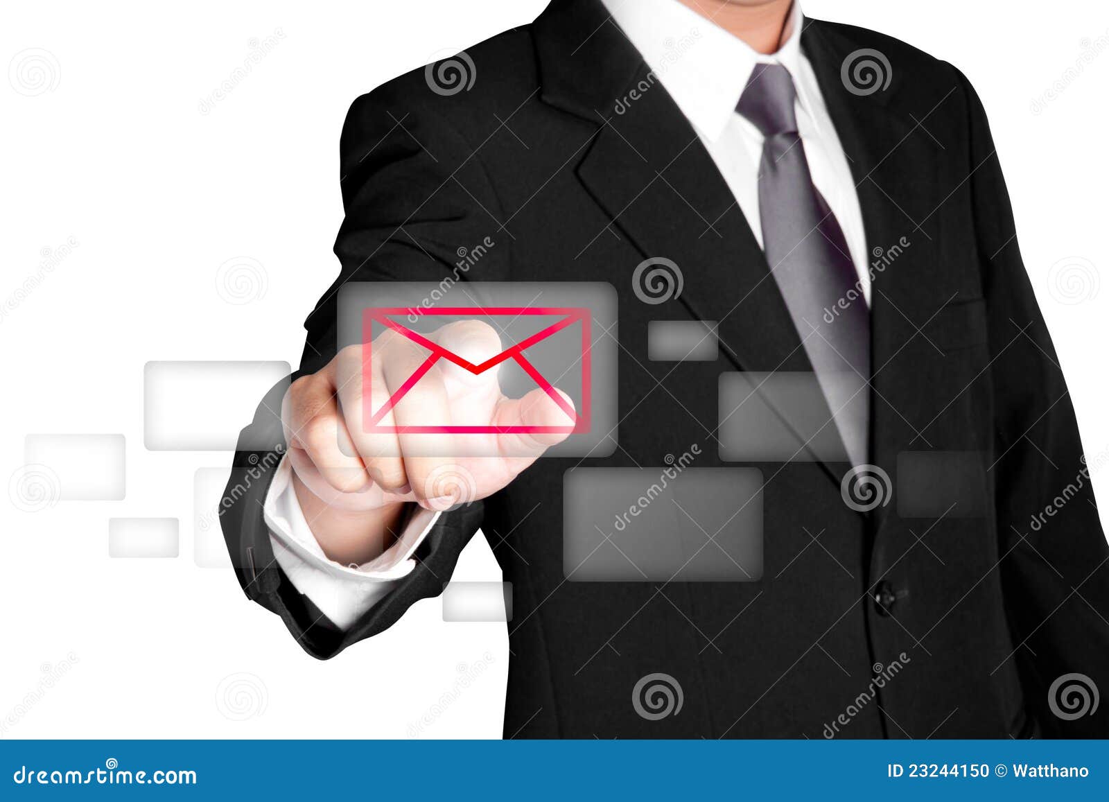 Message of Business Communication Stock Photo - Image of holding ...