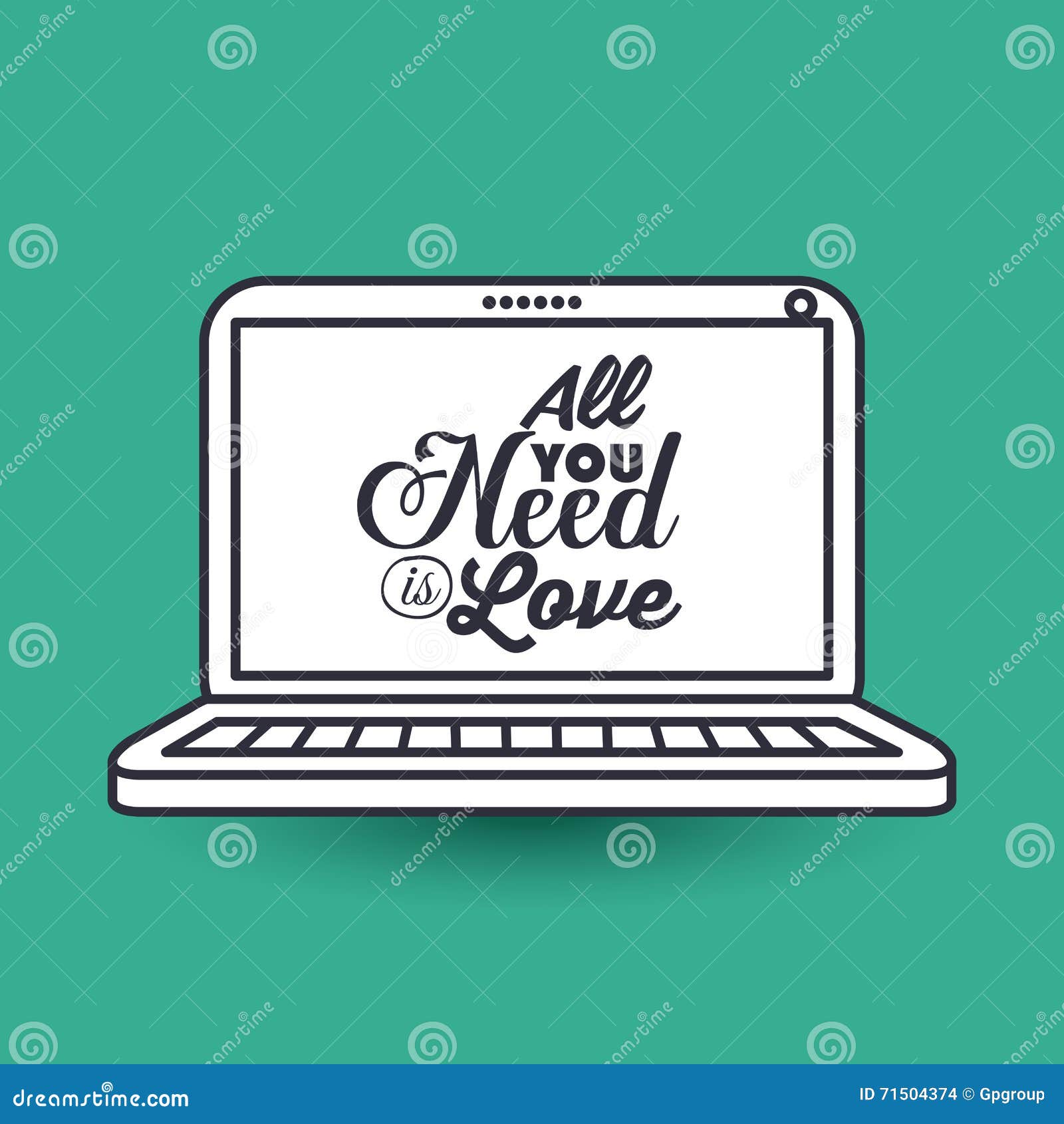 Message in Calligraphy Design Stock Vector - Illustration of style ...