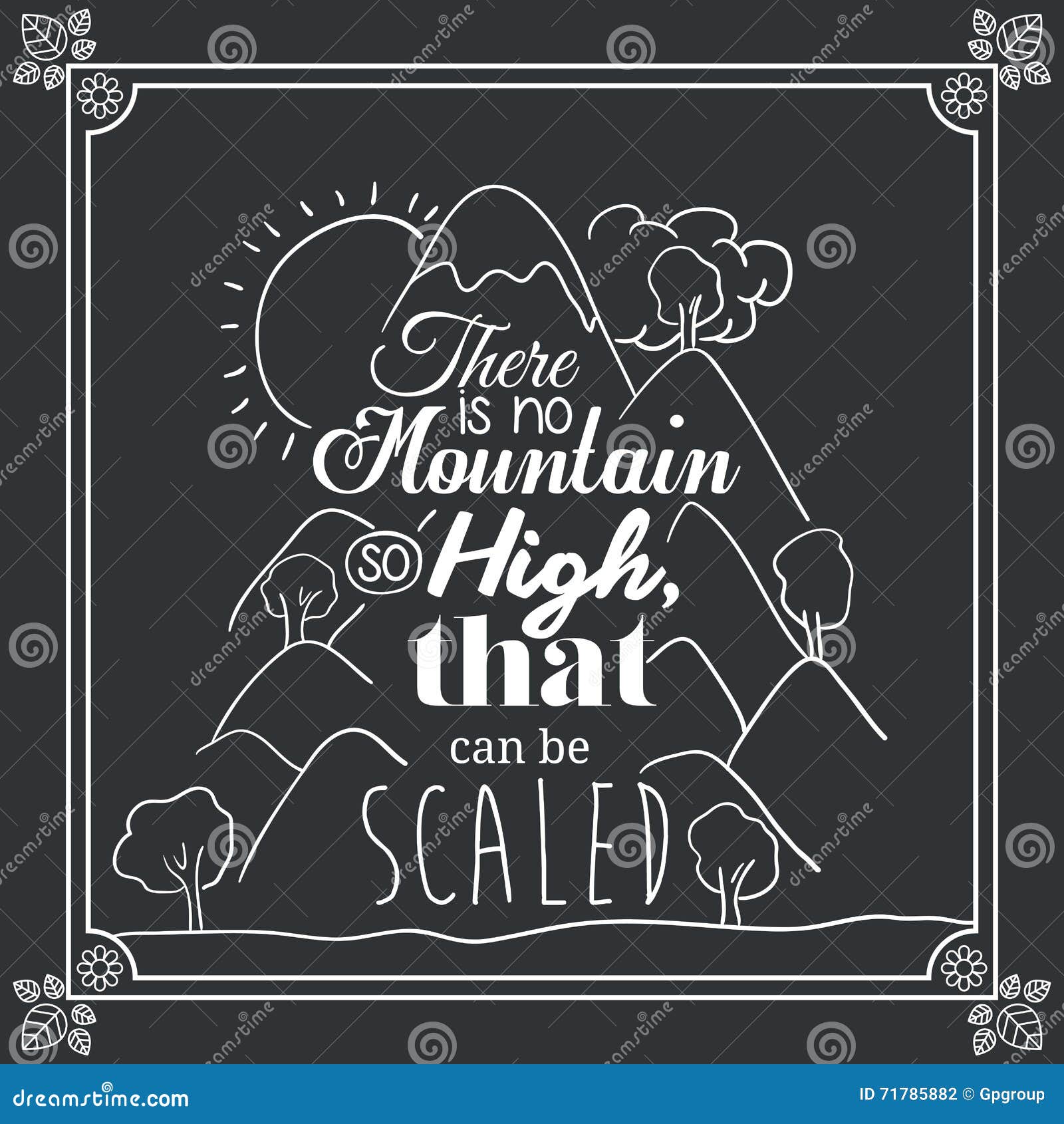 Message in Calligraphy Design Stock Vector - Illustration of frame ...